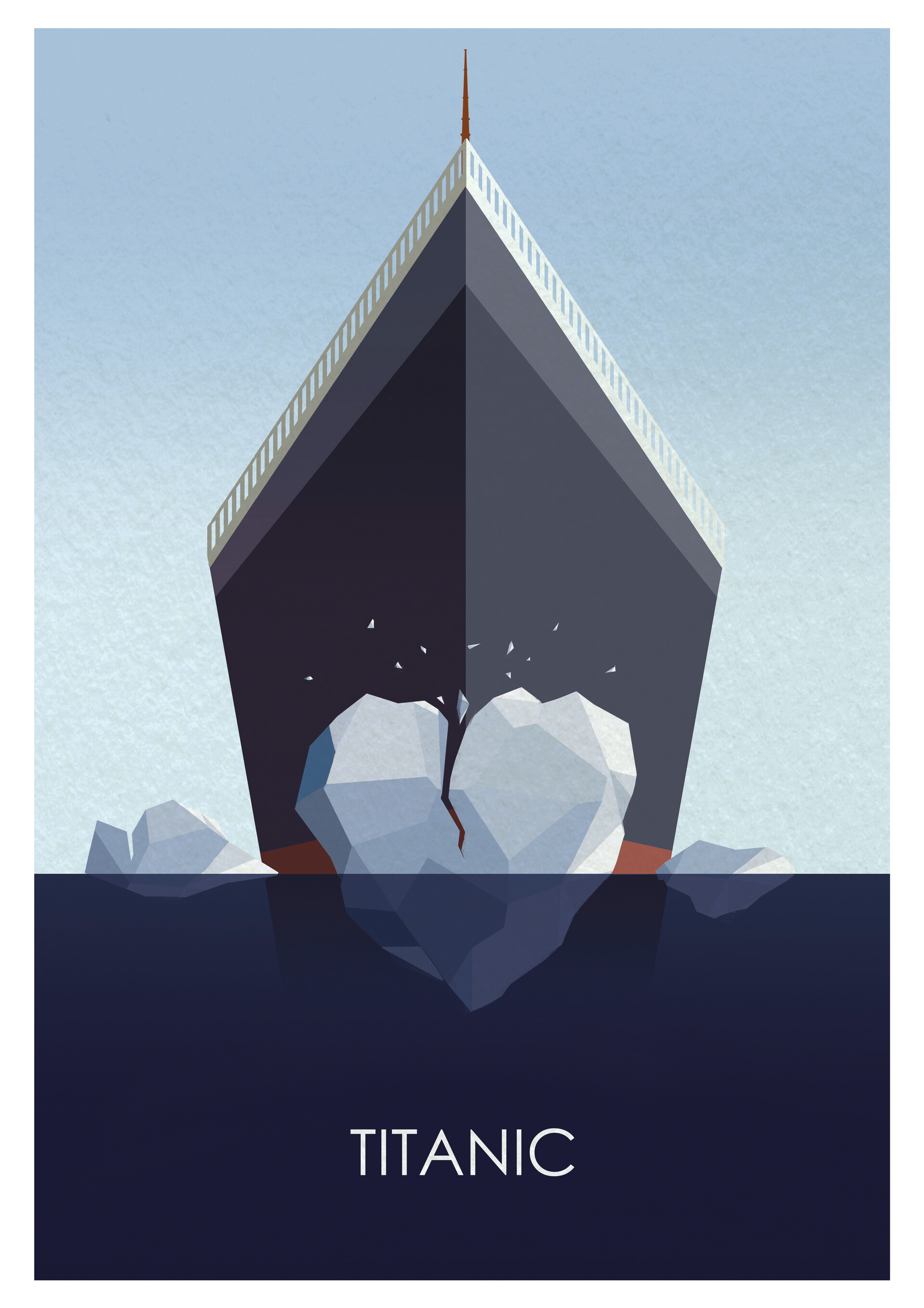 ArtStation - Titanic Cover Illustration
