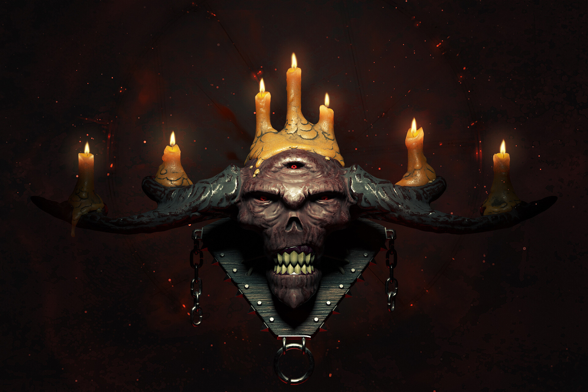 ArtStation - demon head