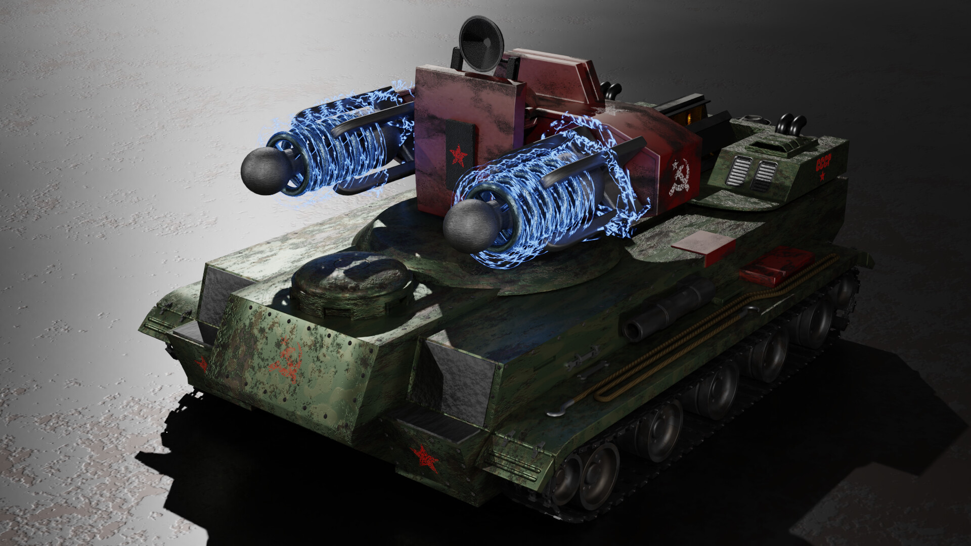 ArtStation - Tesla Tank