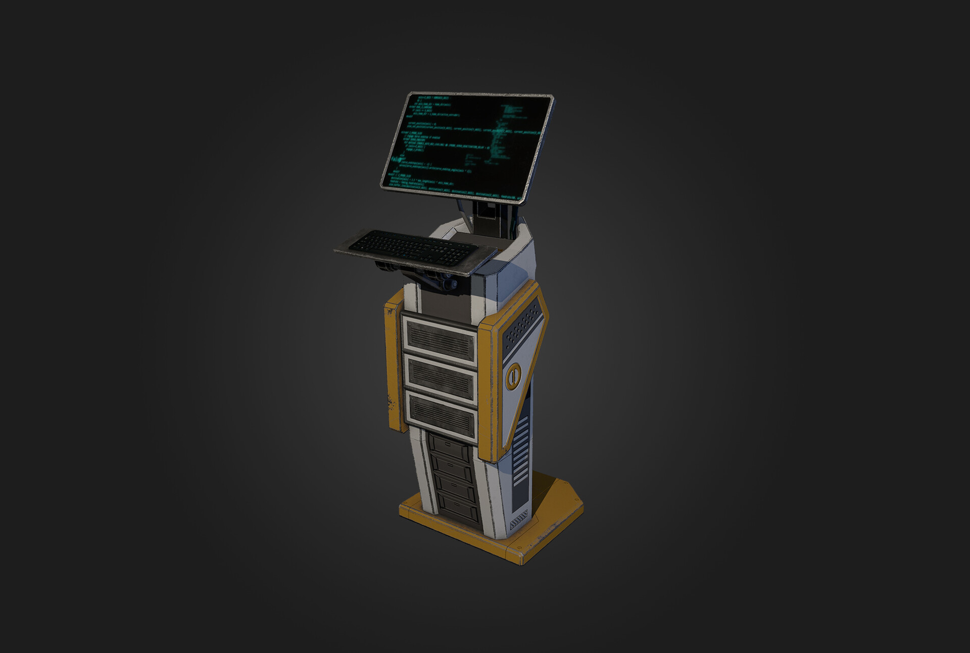 ArtStation - Sci-Fi controller