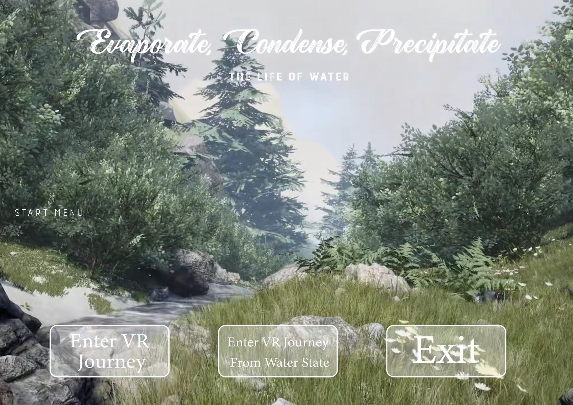 ArtStation - VR Water Cycle Experience