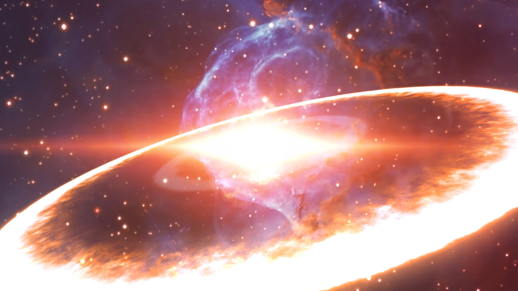 ArtStation - Planet Explosion Test