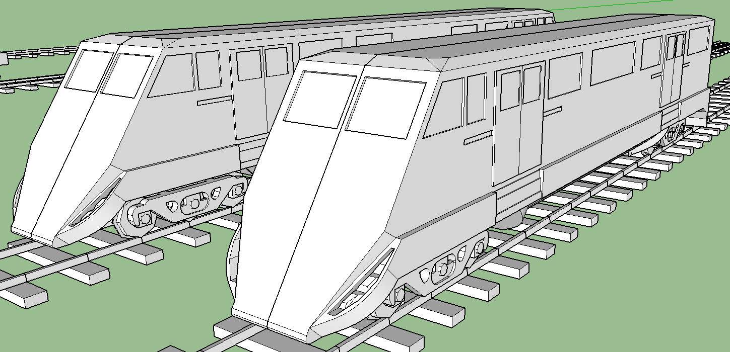 ArtStation - Passenger train C