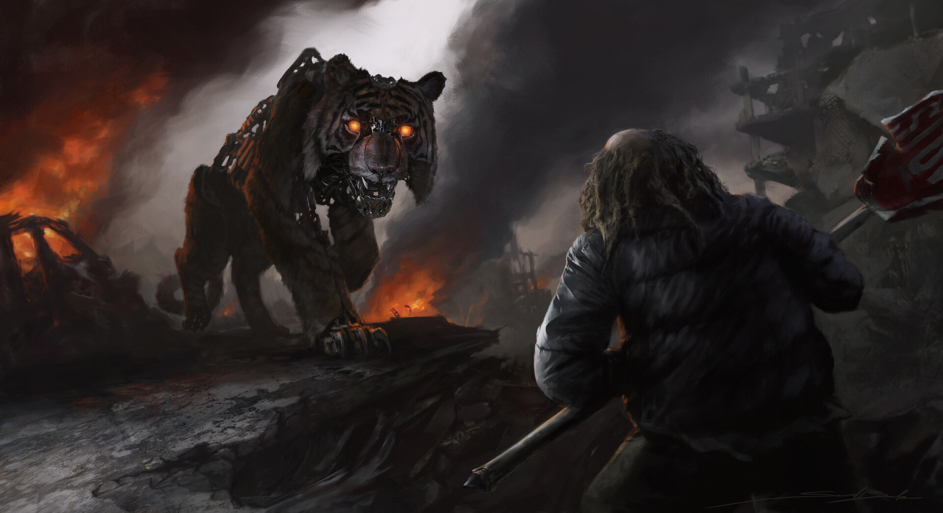 ArtStation - Mecha Tiger