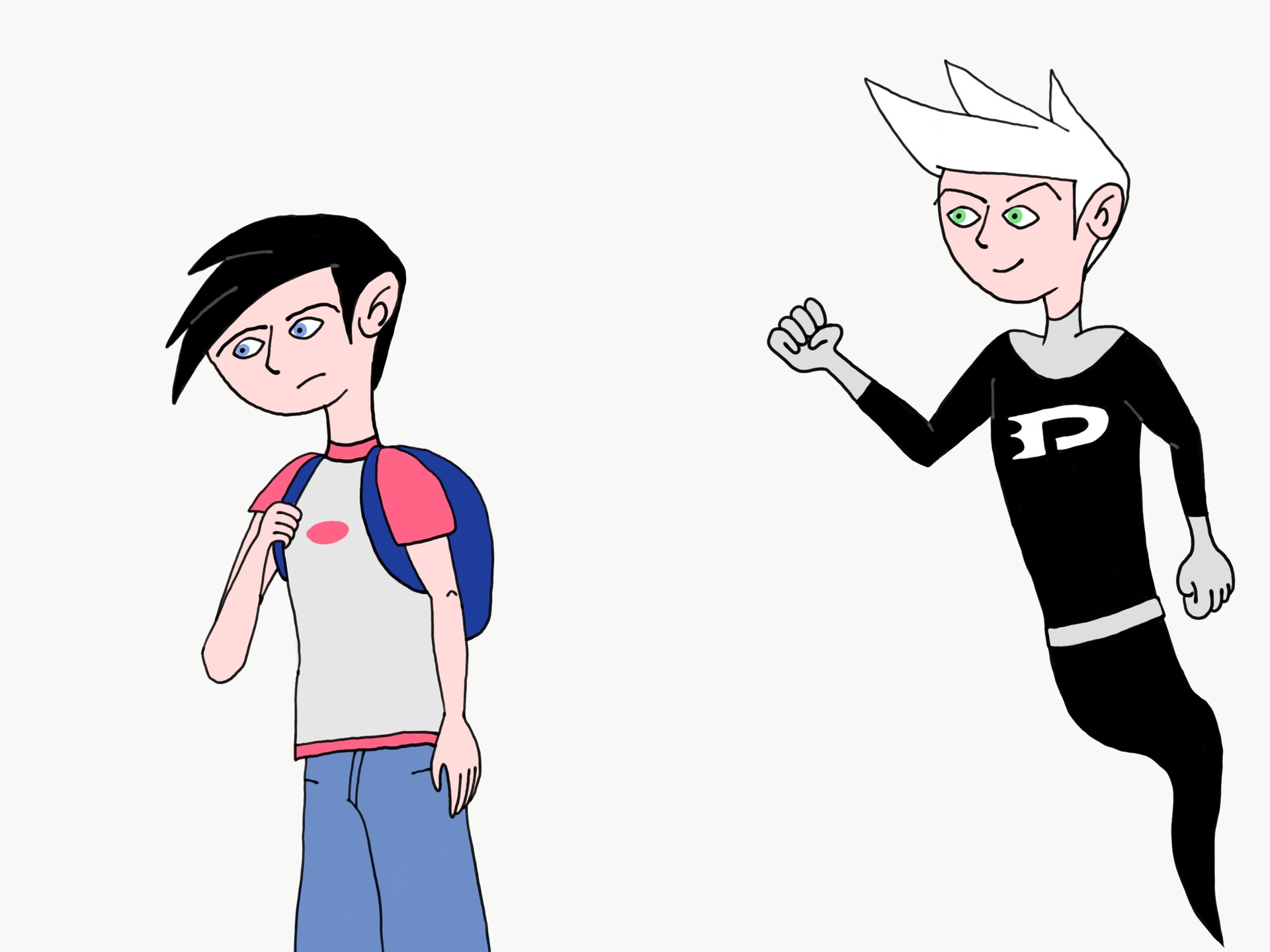 Artstation Danny Fenton Phantom Fan Art 1