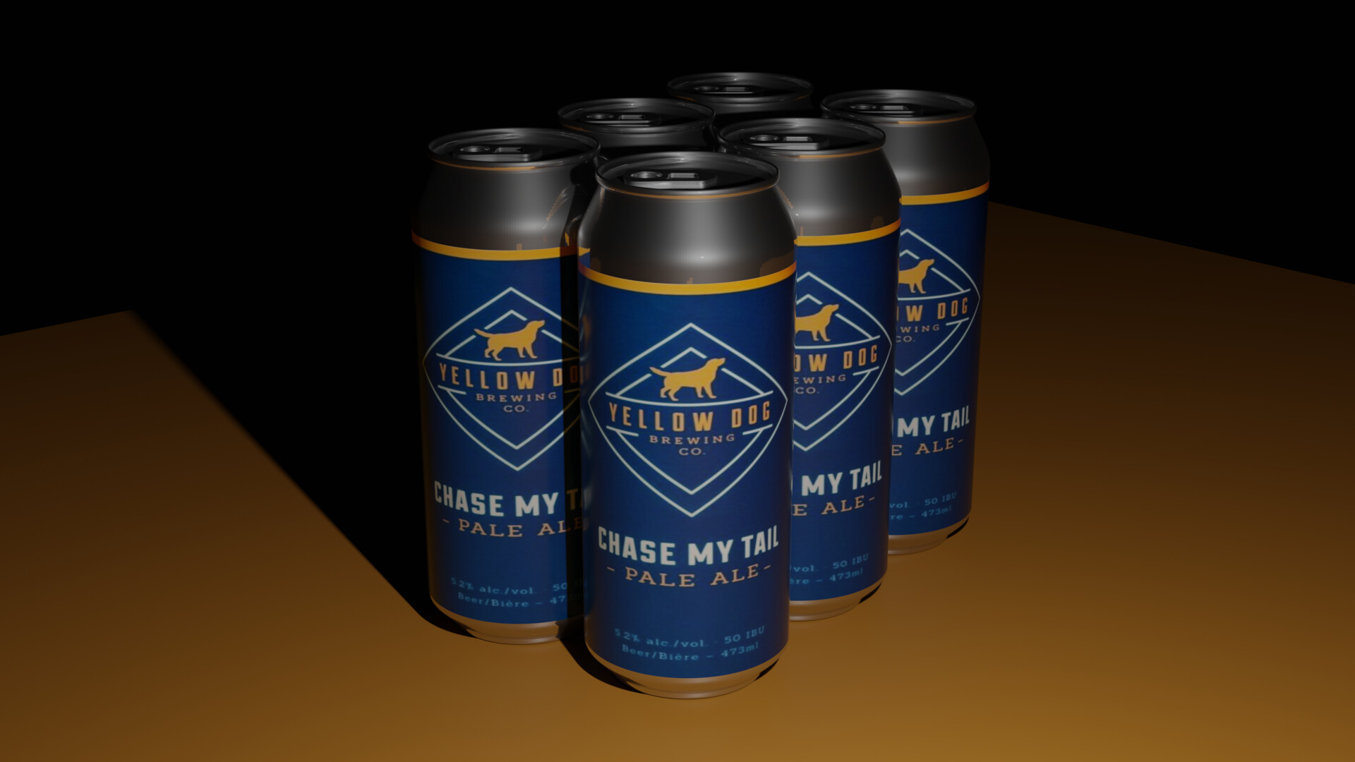 ArtStation - Yellow Dog Beer