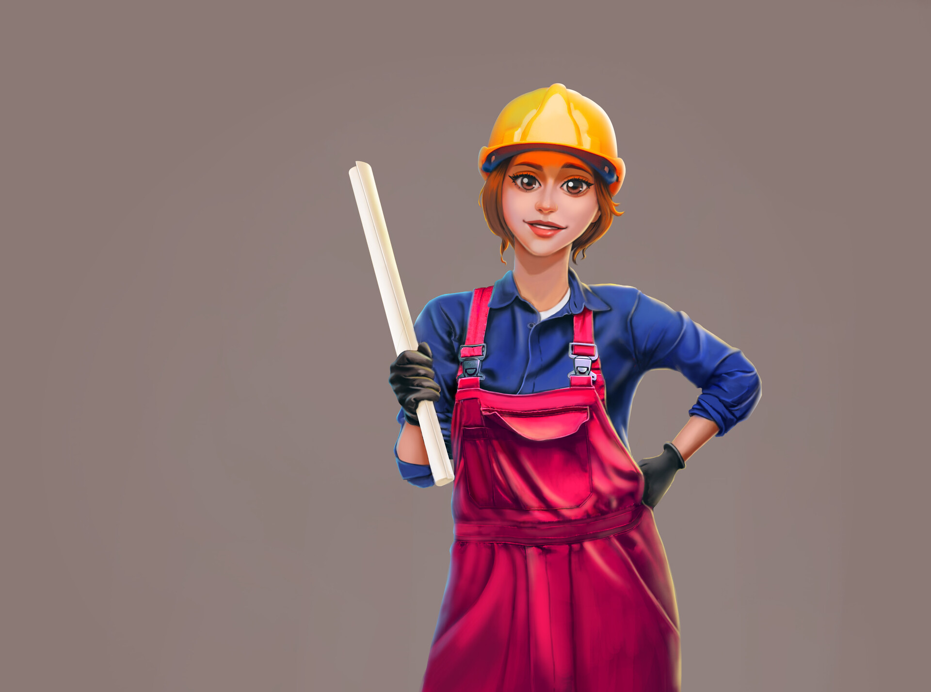 ArtStation - Architect girl