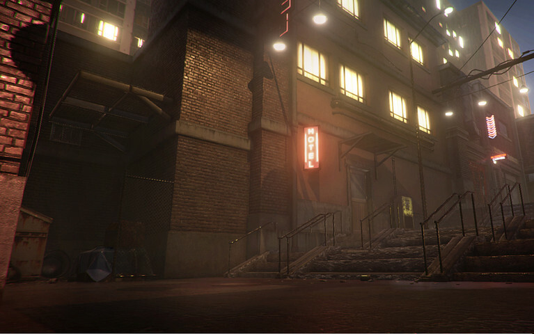 ArtStation - high detailed 3d city environment