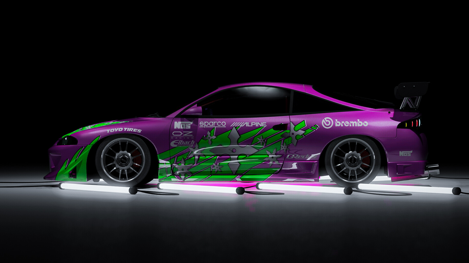 mitsubishi eclipse 1999 custom