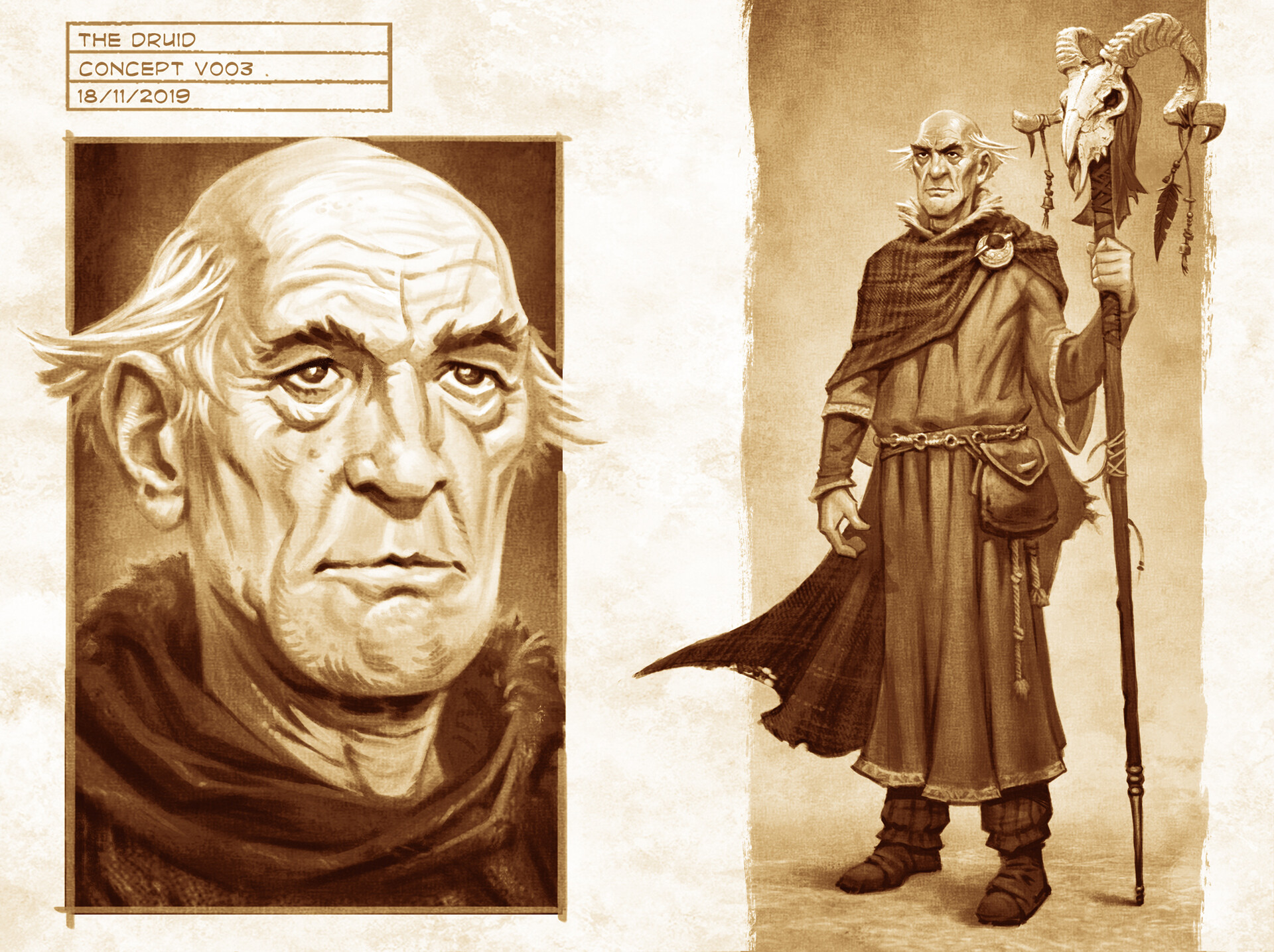 ArtStation - The Druid