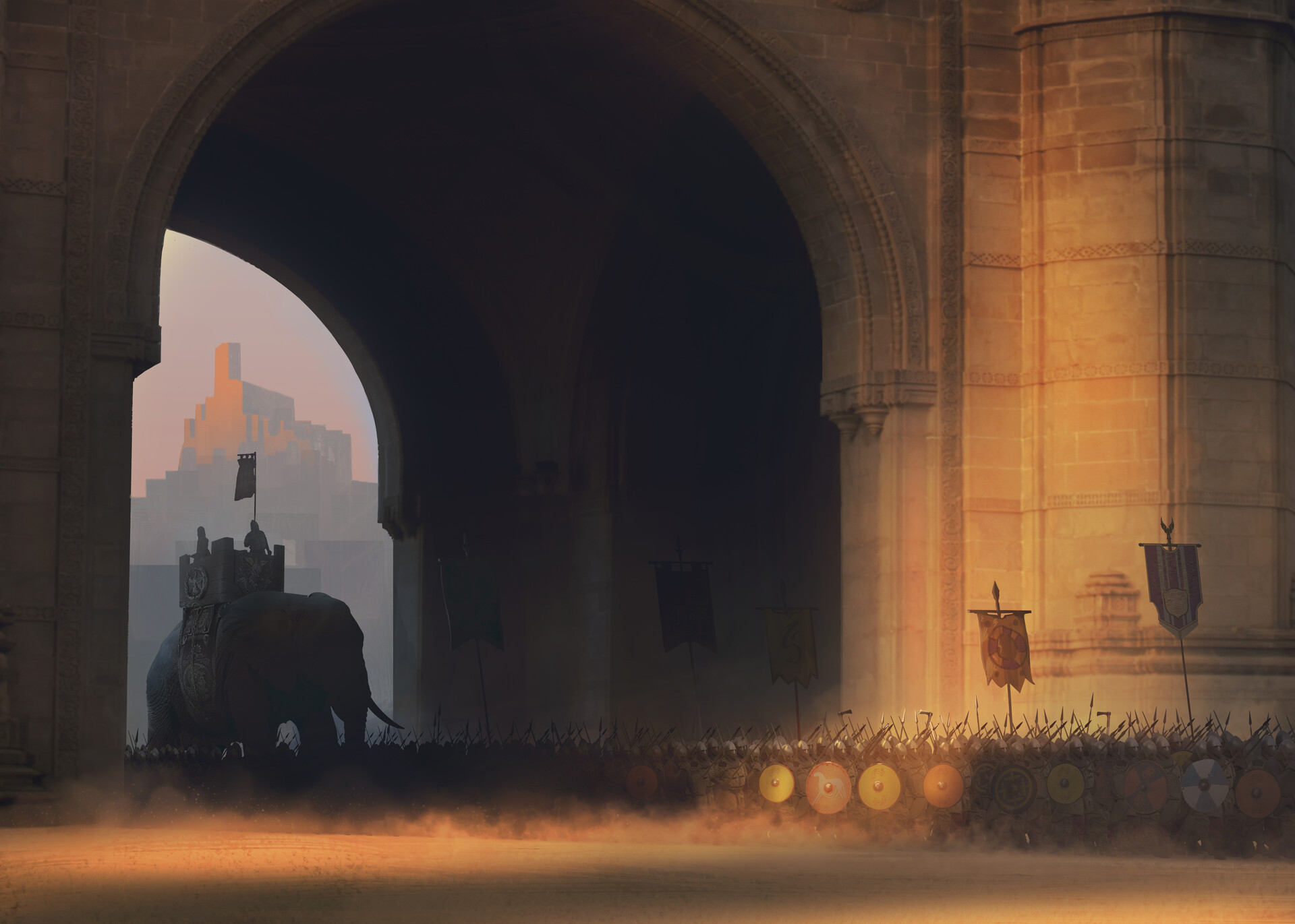 ArtStation - Marching army