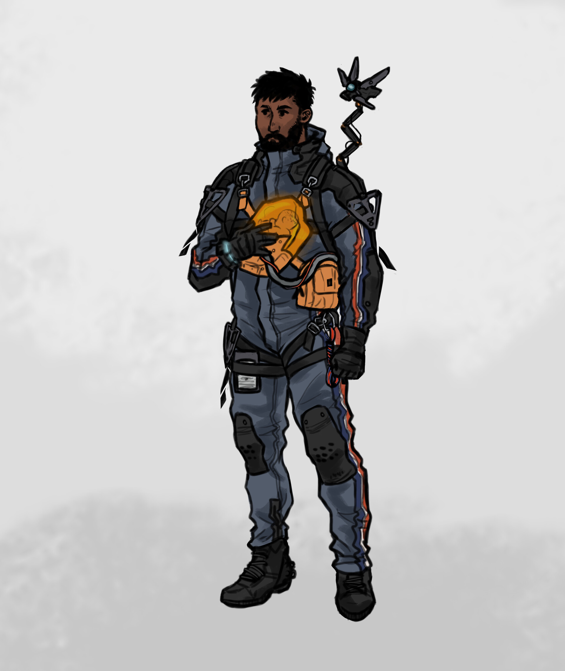 Lisa Löcken - Death Stranding Fanart (OC)