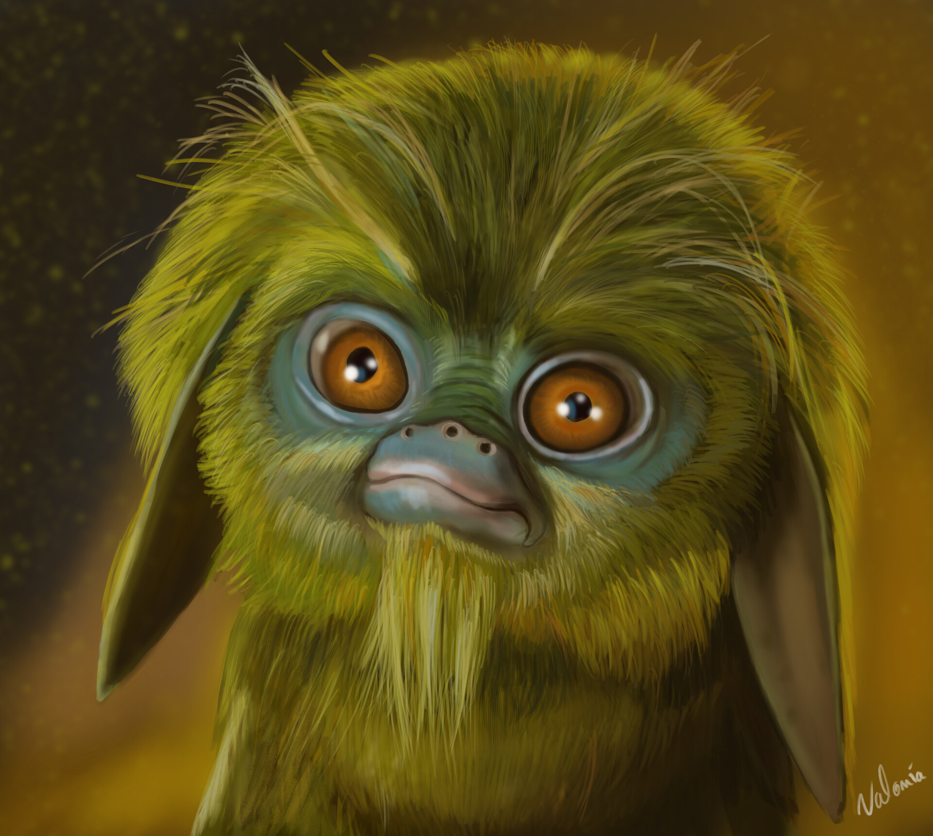 ArtStation - Dark crystal : The library creature