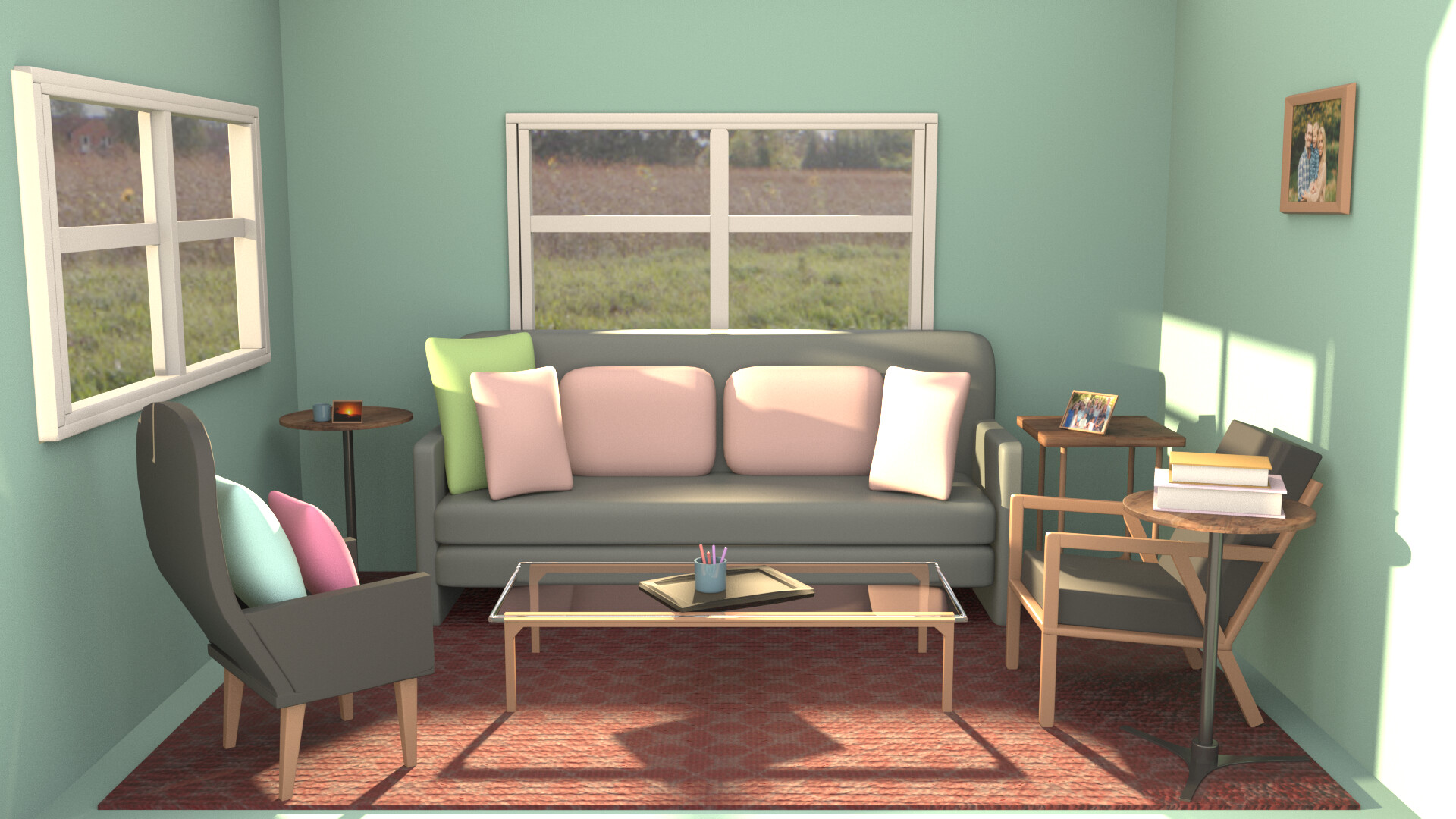 ArtStation - Lighting room