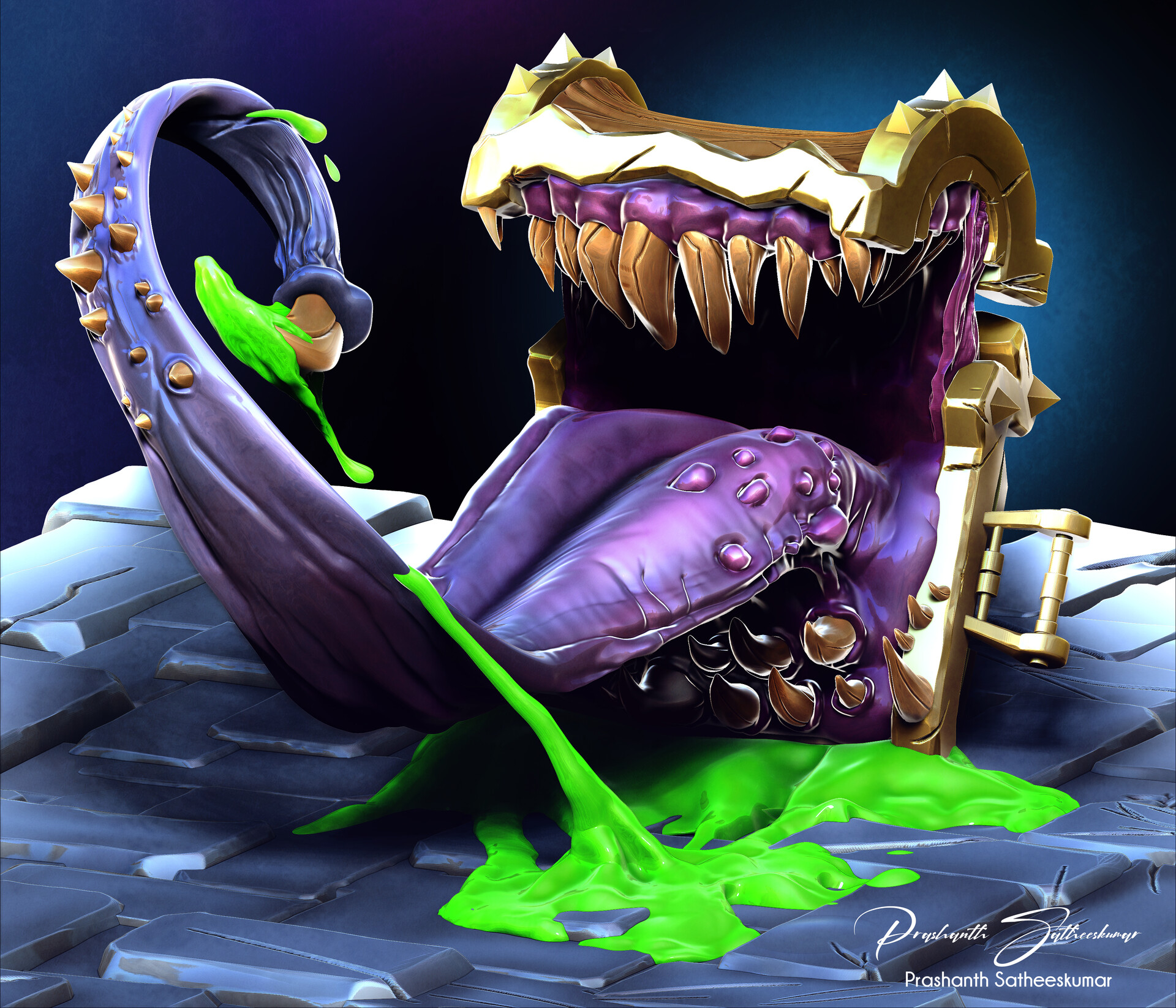 ArtStation - Monster Chest