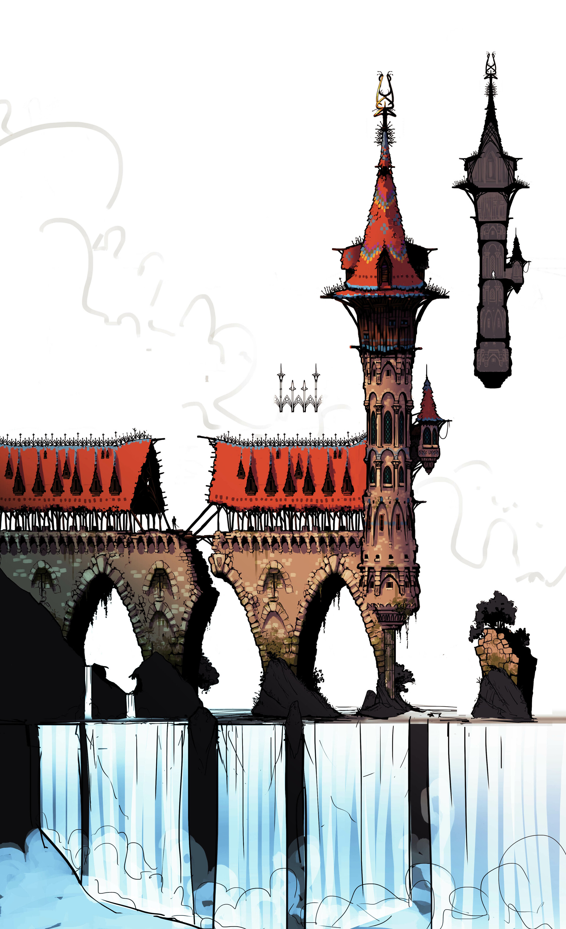 ArtStation - Tower Concept Art