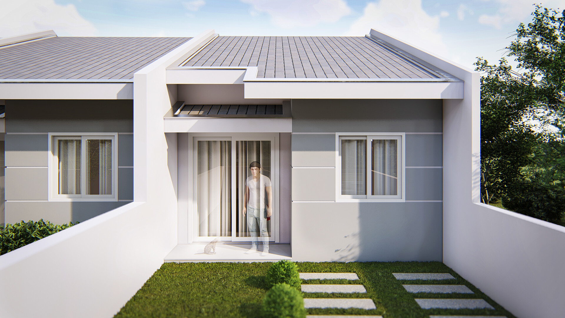 ArtStation - | ROW HOUSES