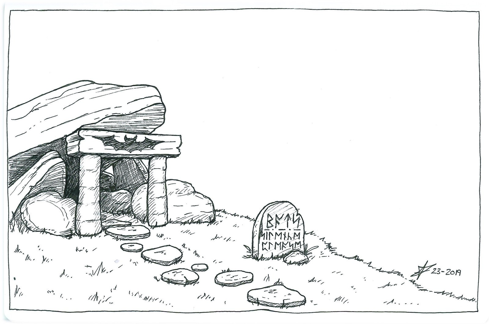 AJ Blake - Cave of the Bat-Beast