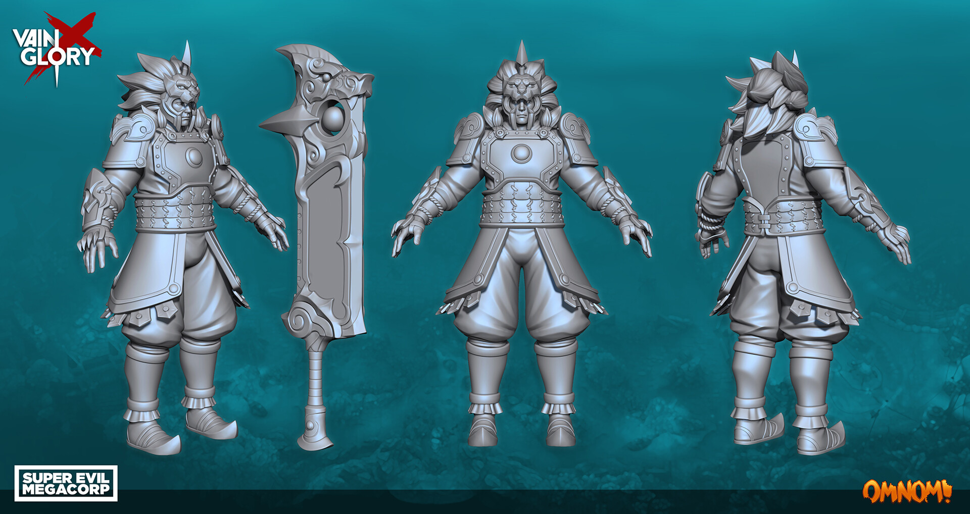 OMNOM! workshop - Vainglory Characters 04