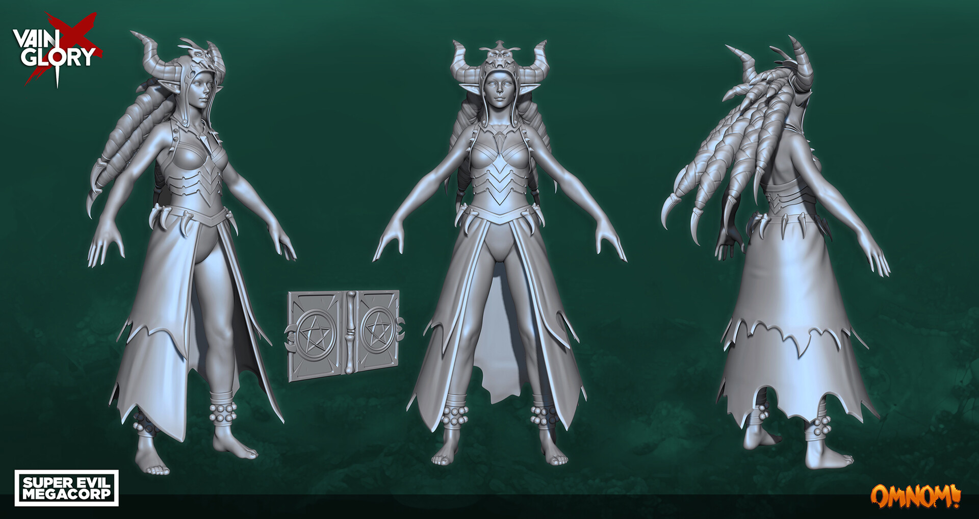 OMNOM! workshop - Vainglory Characters 01