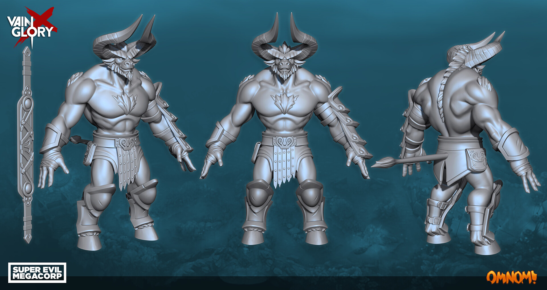 OMNOM! workshop - Vainglory Characters 02