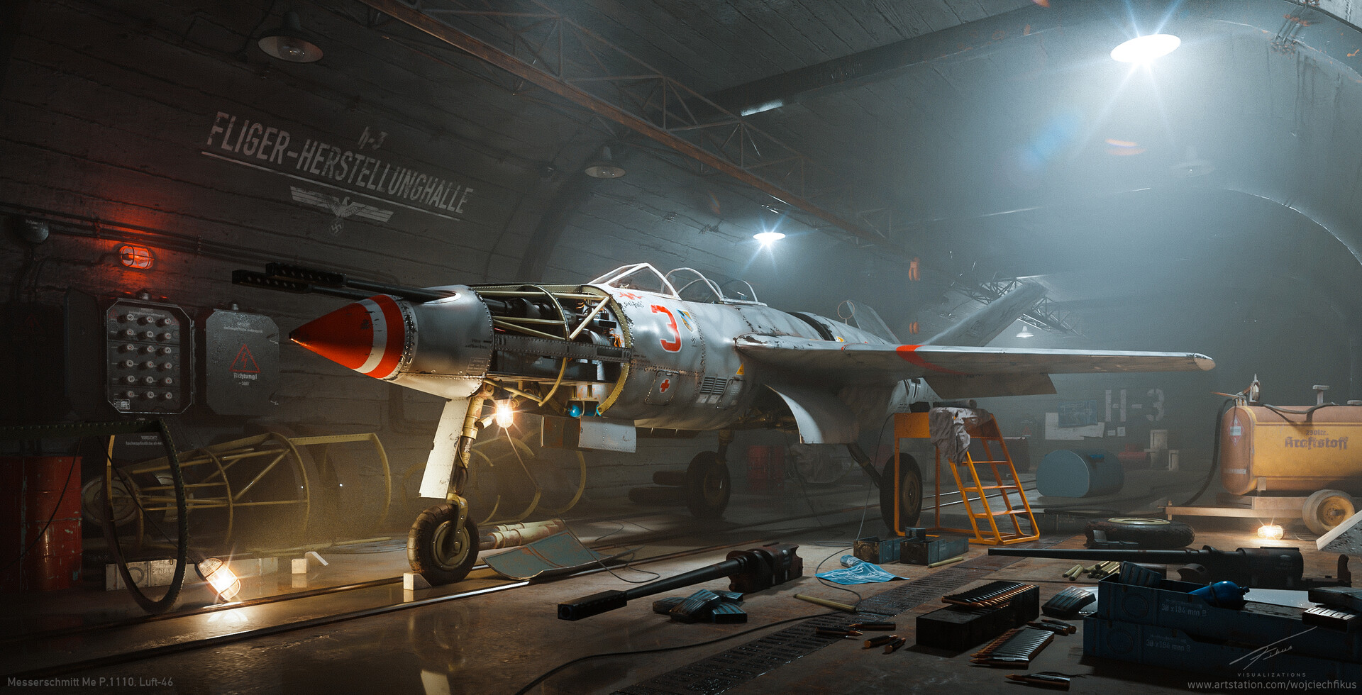 Wojtek Fikus - Messerschmitt Me P.1110 "Vielfraß".