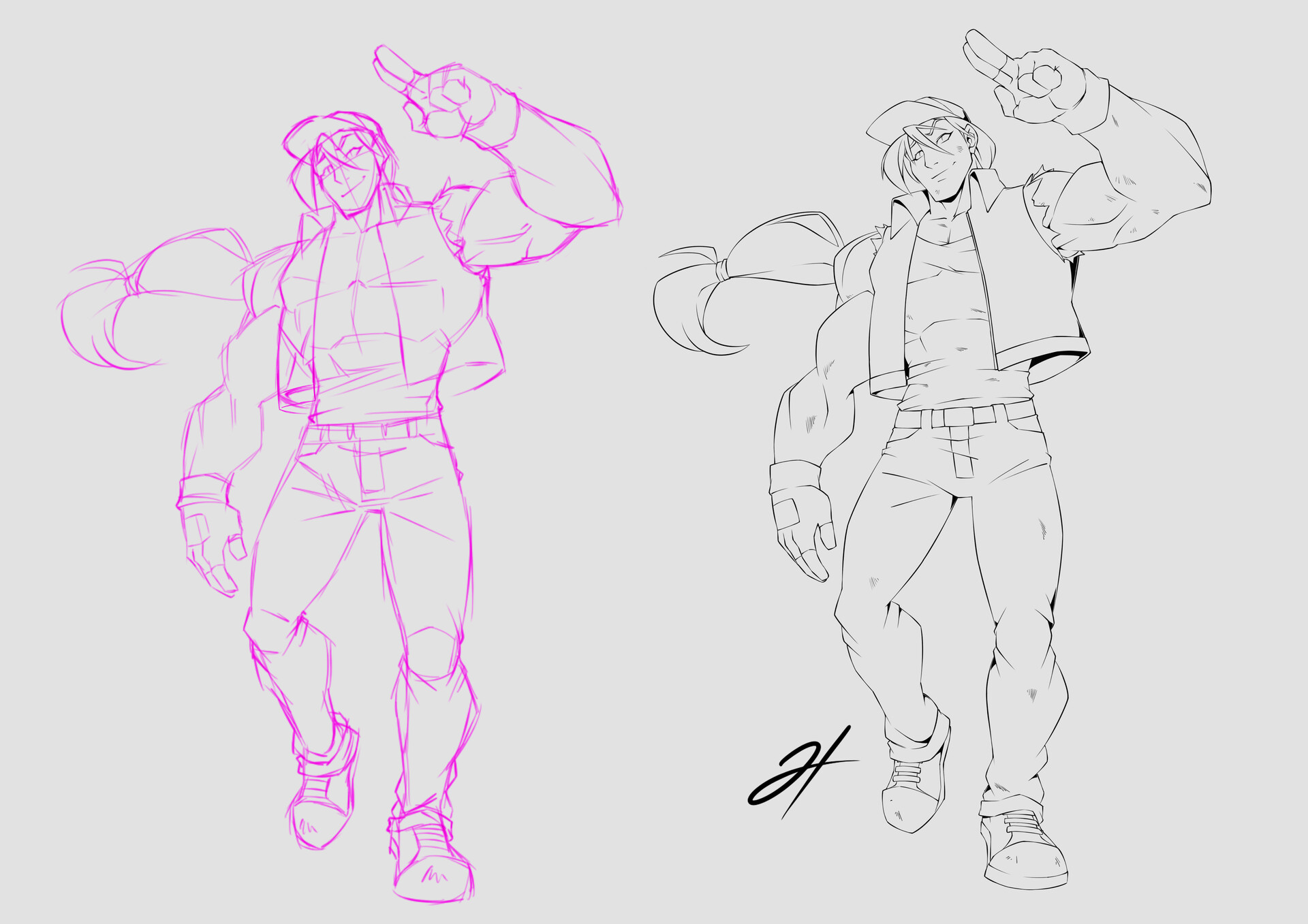 fatal fury coloring pages