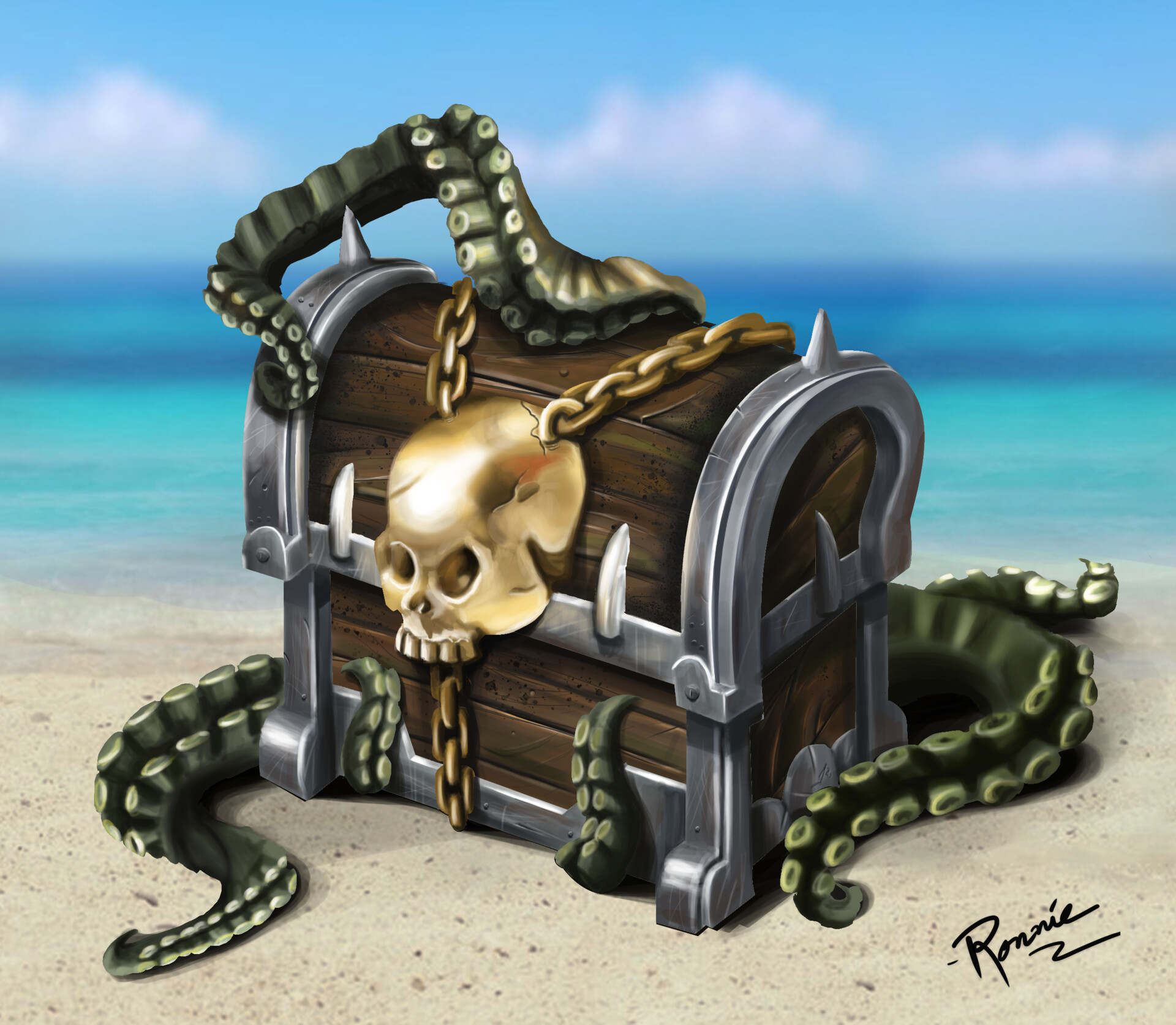 ArtStation - Treasure Box