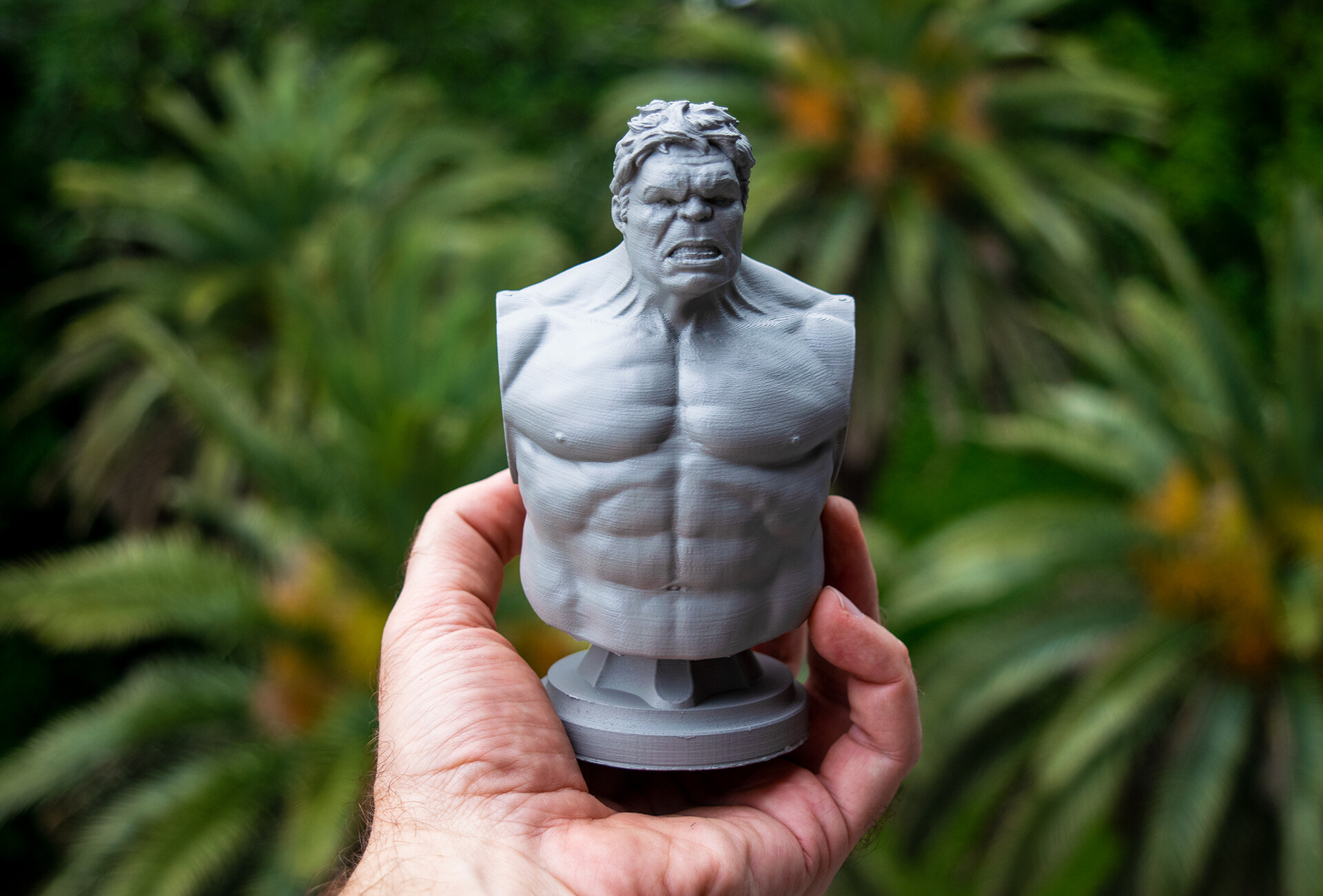 Guga Baraldi - The Incredible Hulk - 3D Print Bust
