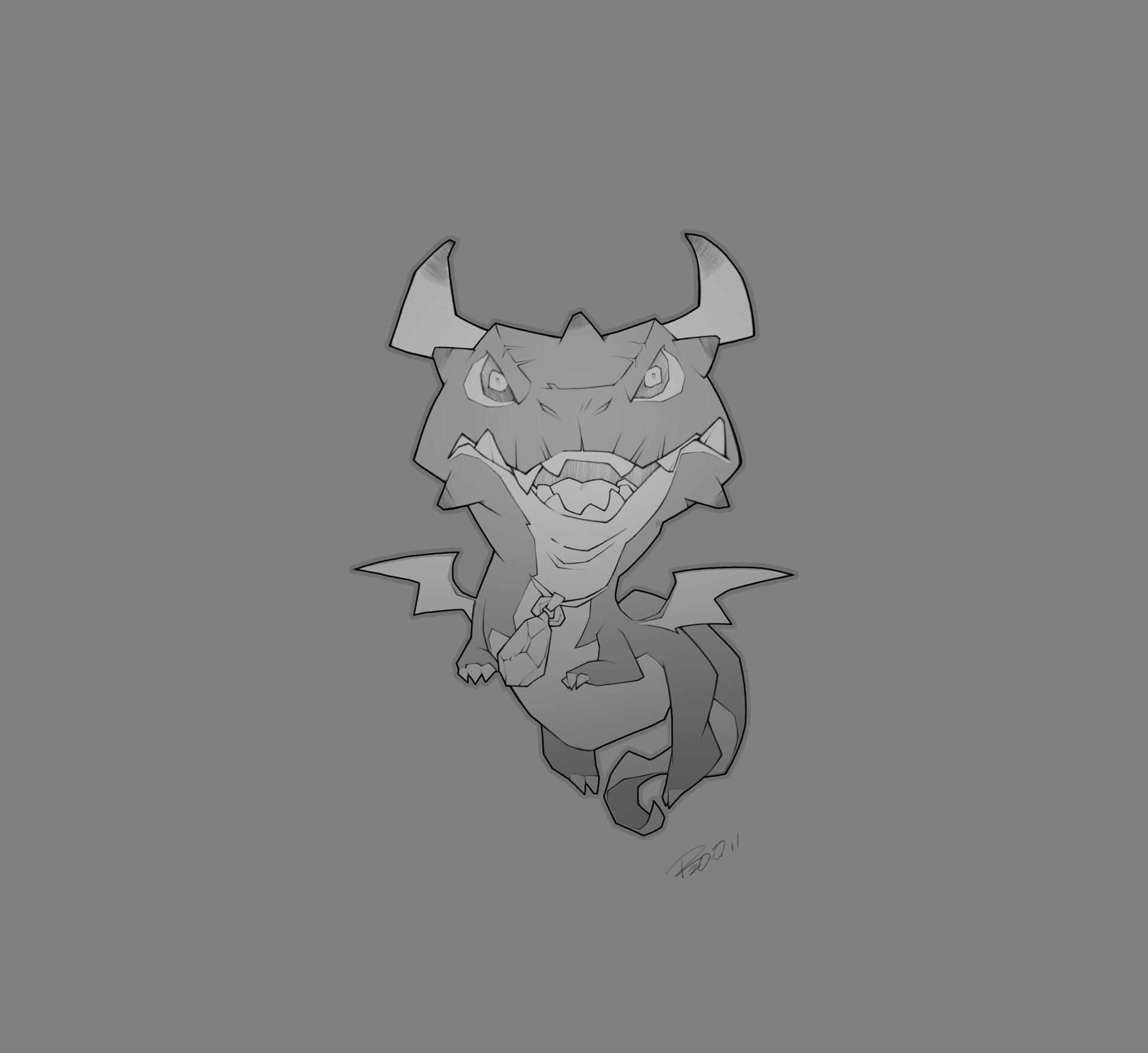 ArtStation - Young dragon