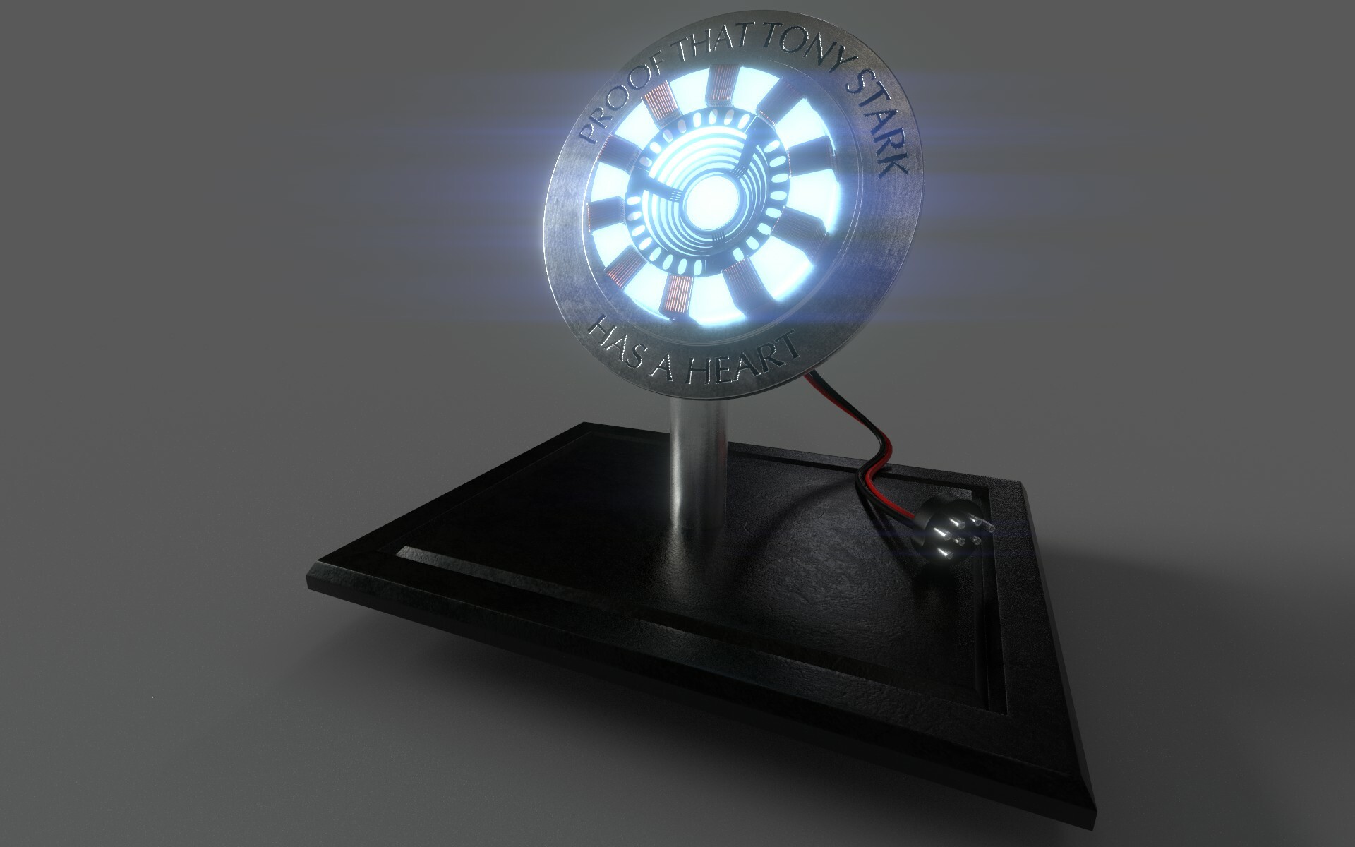 ArtStation - Ironman arc reactor