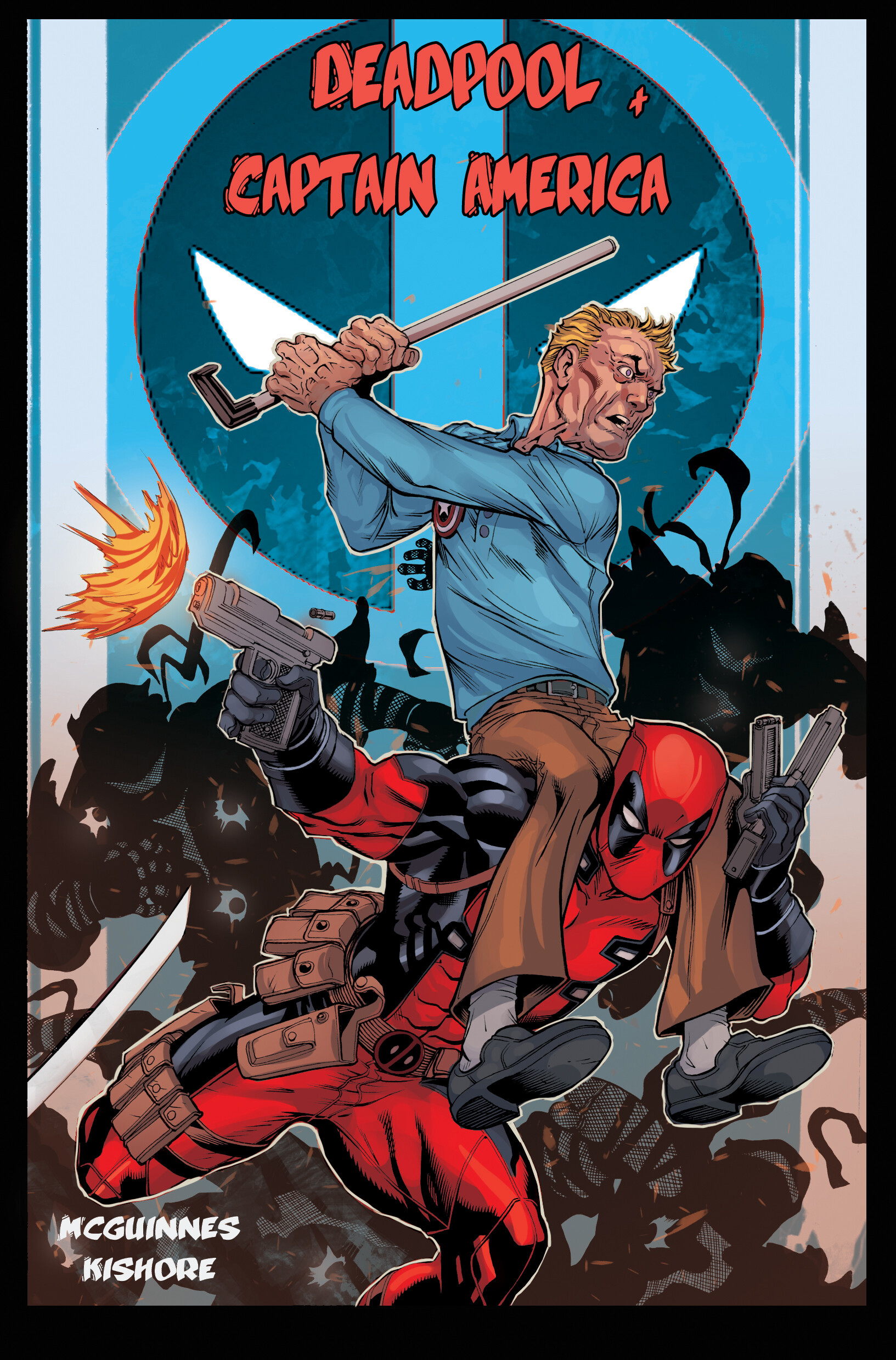 ArtStation - Deadpool and some old fart