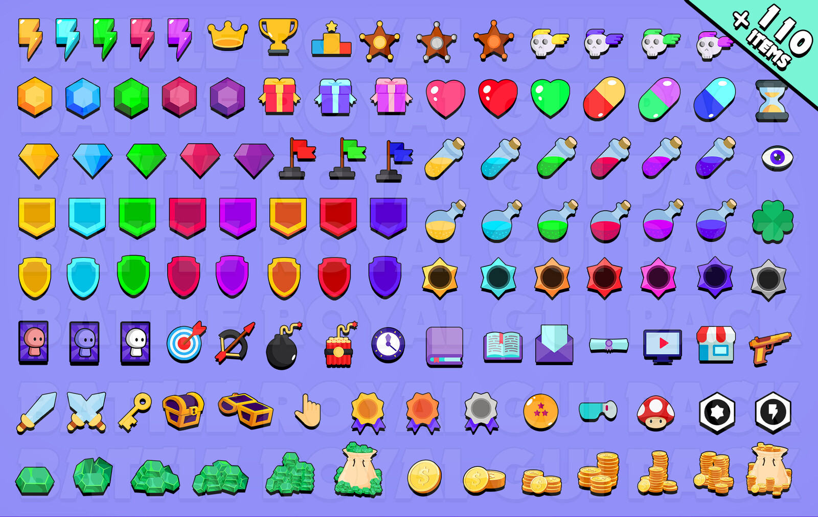 SX7 - GUI BATTLE ROYALE PACK