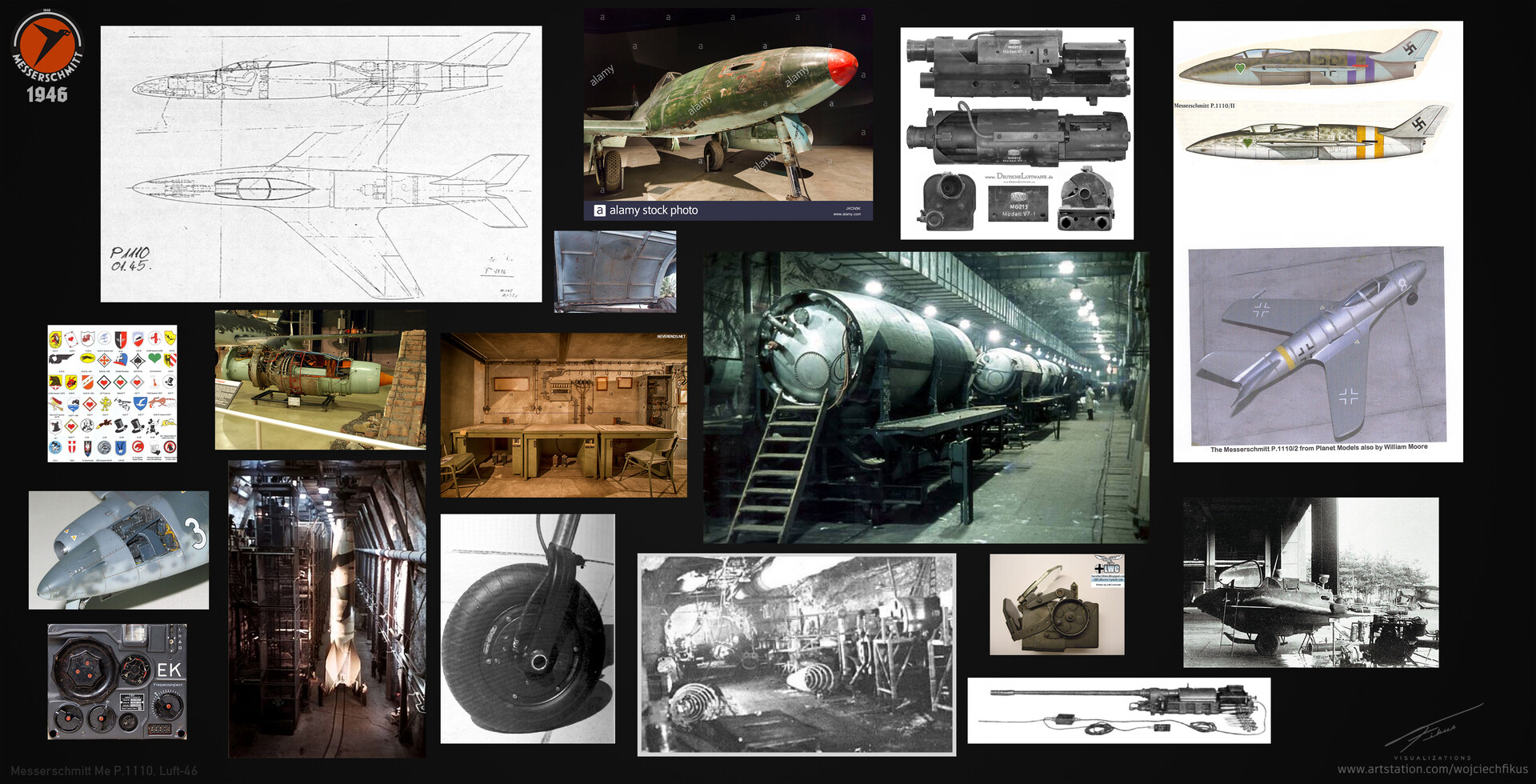 Wojtek Fikus - Messerschmitt Me P.1110 "Vielfraß".