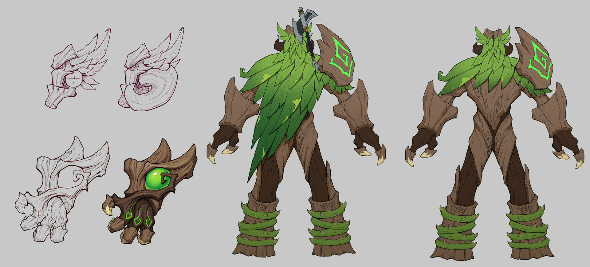 Dorian Belbeze - Tree Golem