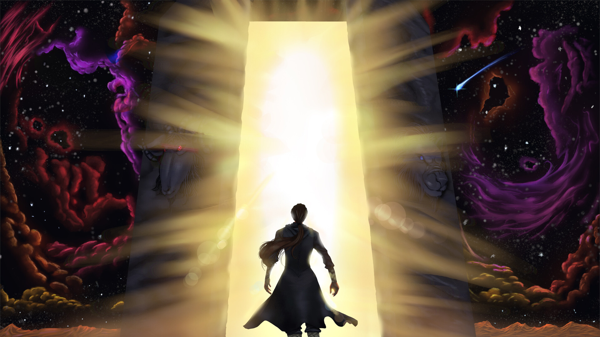 Celestial Gate by Jonathan Lopez : r/ImaginaryPortals