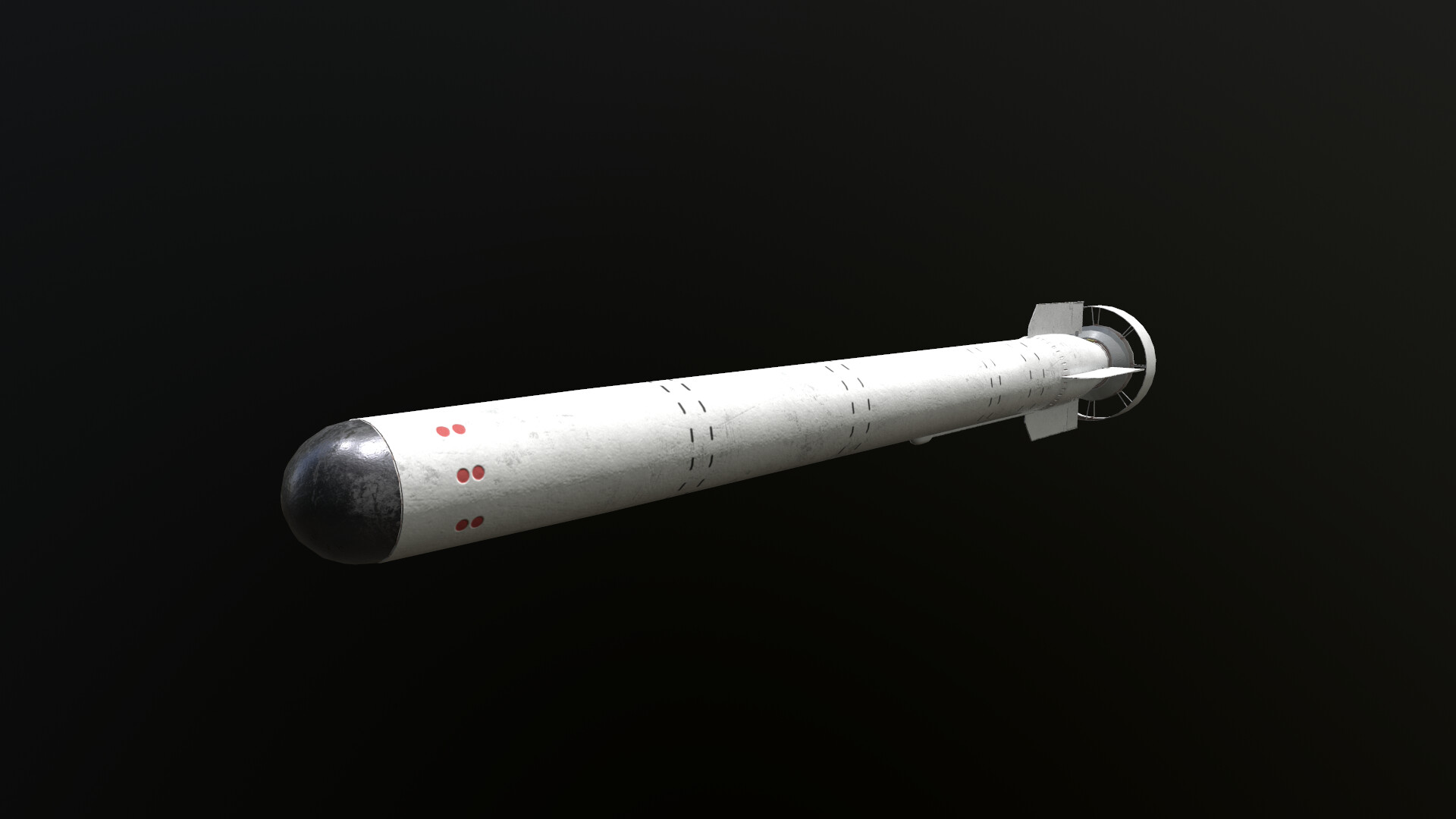 ArtStation - Aircraft anti-submarine jet torpedo