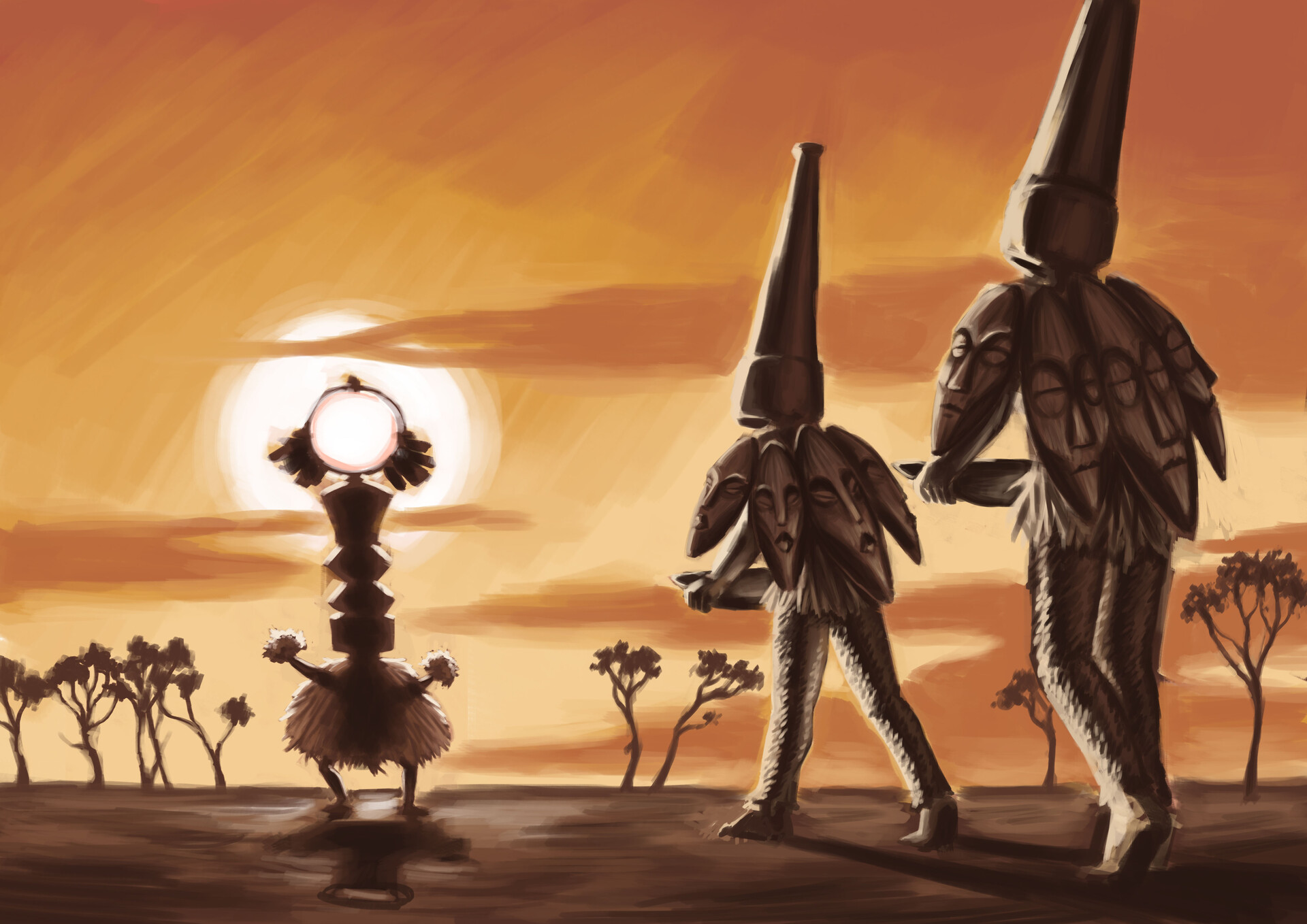 ArtStation - African Ritual