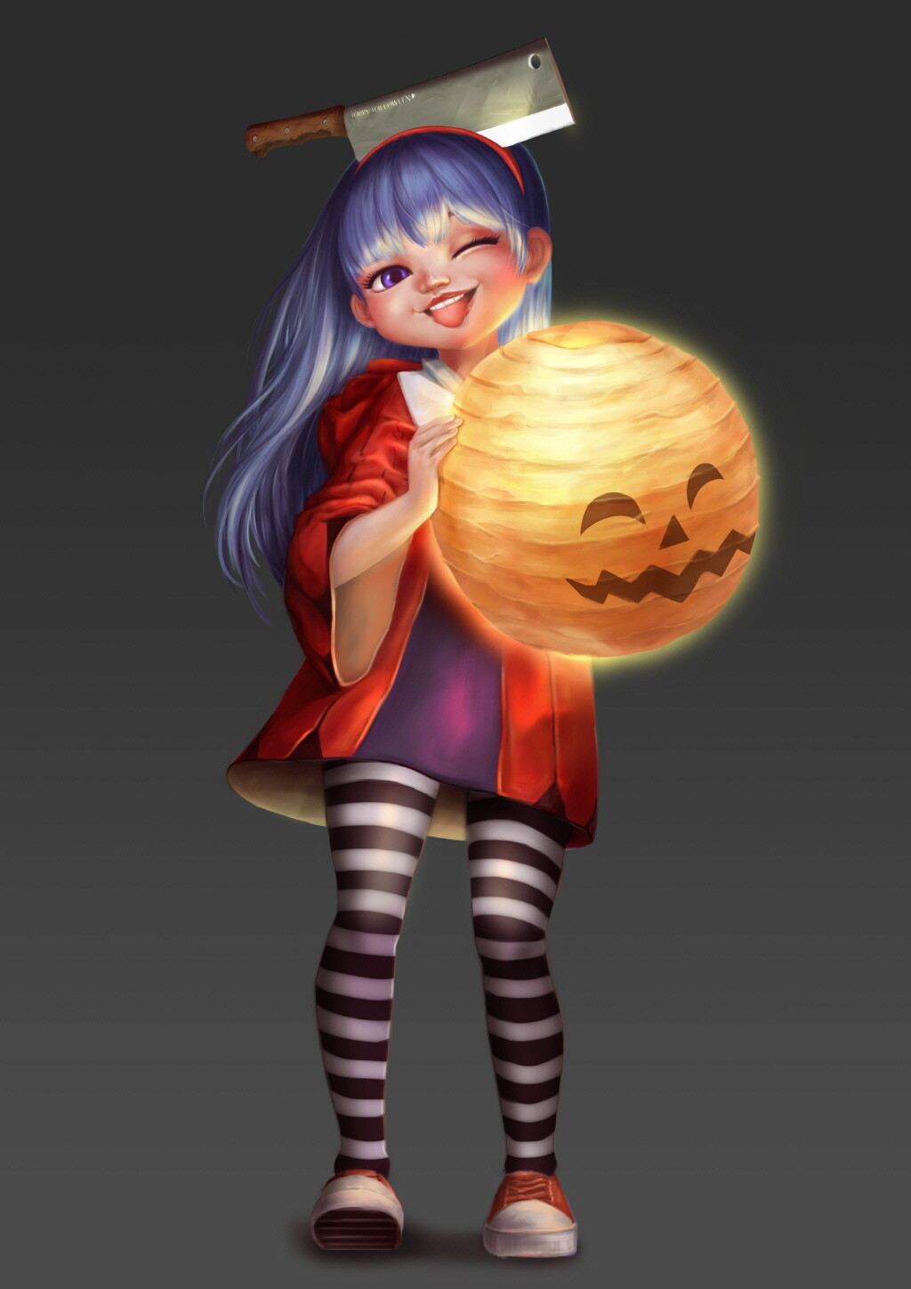 ArtStation - Halloween_cute Girl