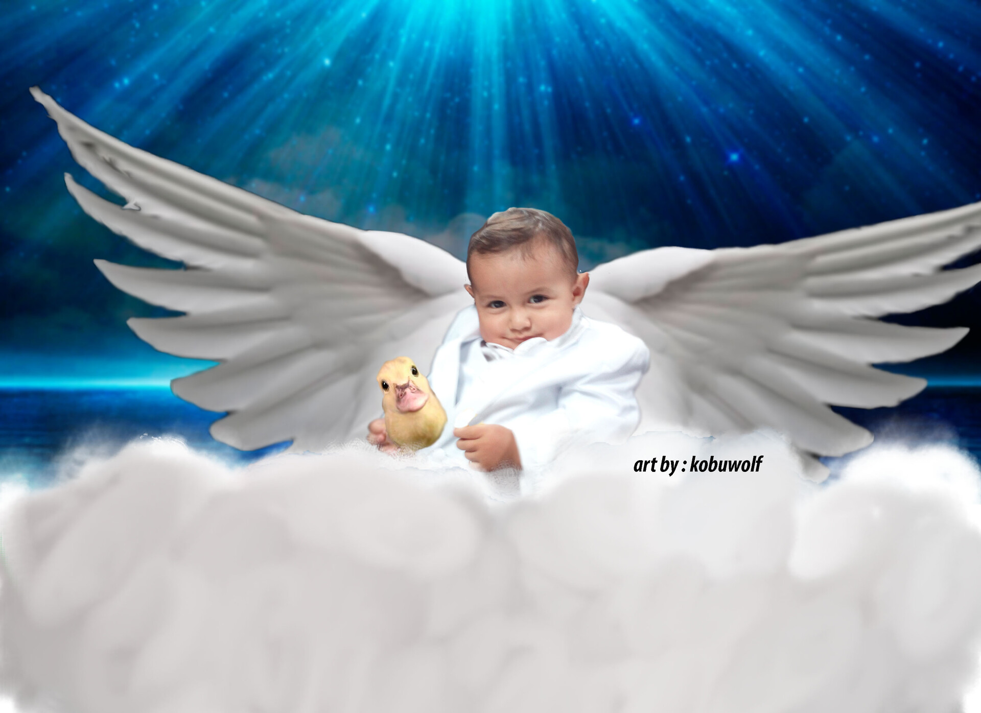 ArtStation - baby Angel