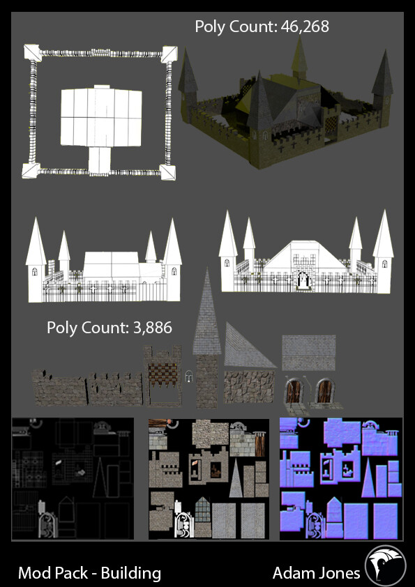 ArtStation - Mod Pack And Building