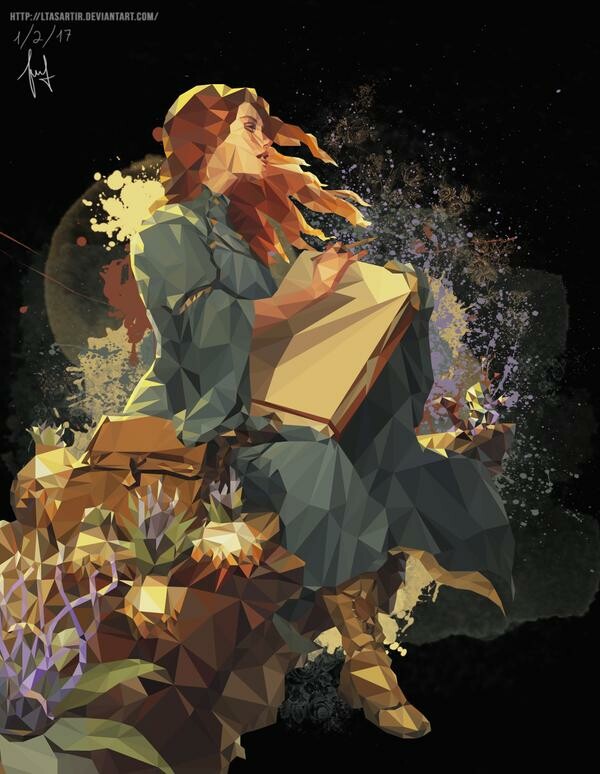 ArtStation - Shallan Davar, from The Stormlight Archive