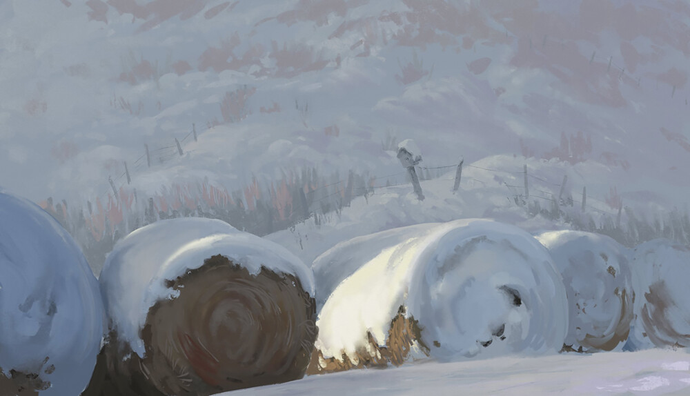 ArtStation - Hay fields