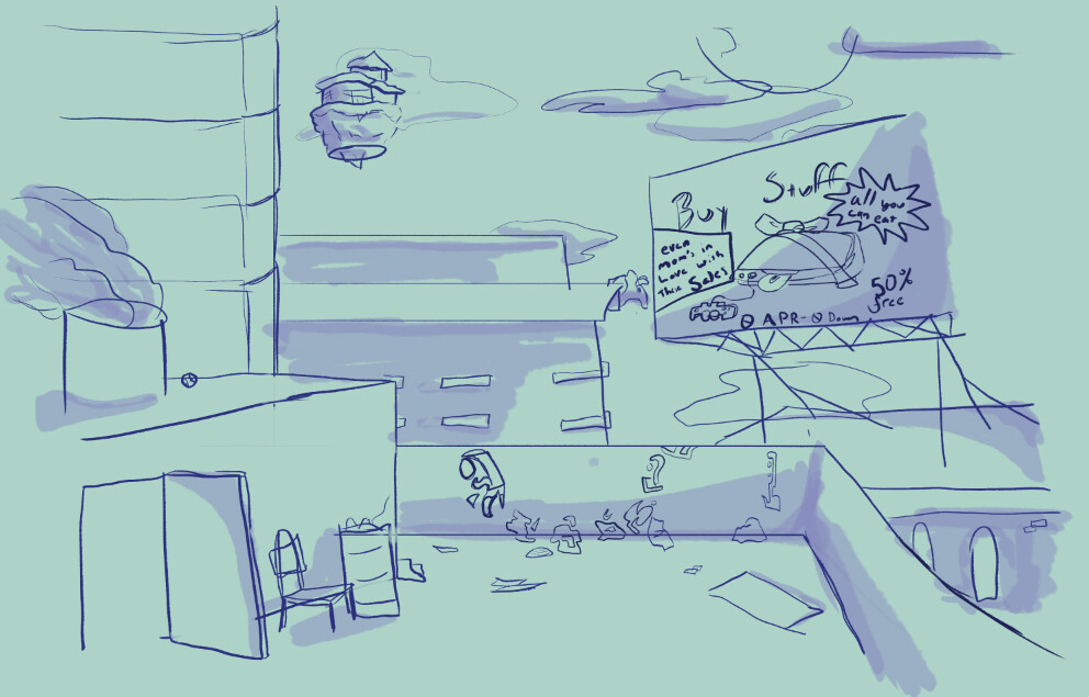 SakerMedia - Cityscape - Magical, Run Down City