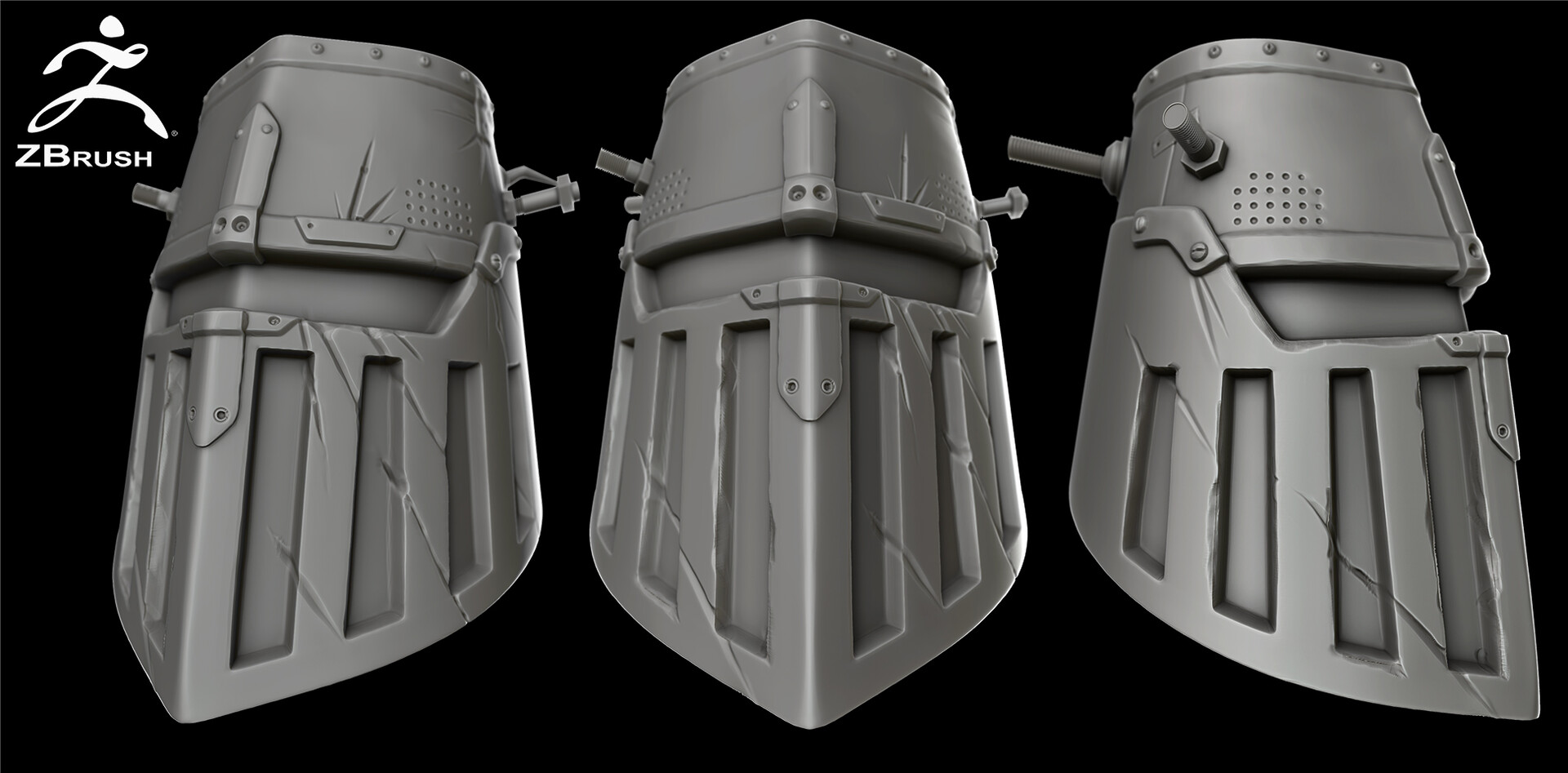 Hung Pham - Borderlands 2: Tiny Tina Medieval Helmets