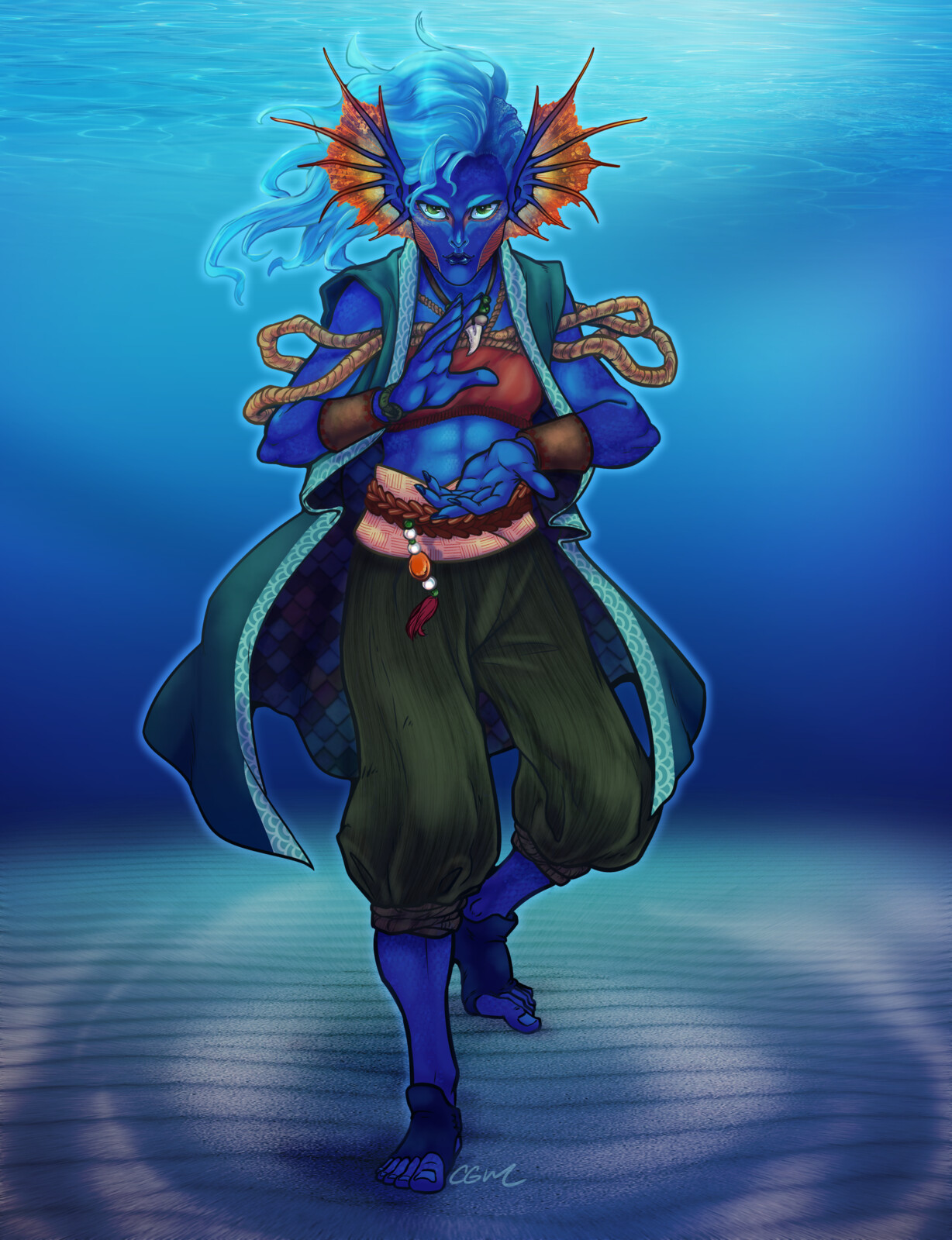 Crista Megee - Dungeons & Dragons Character Commissions