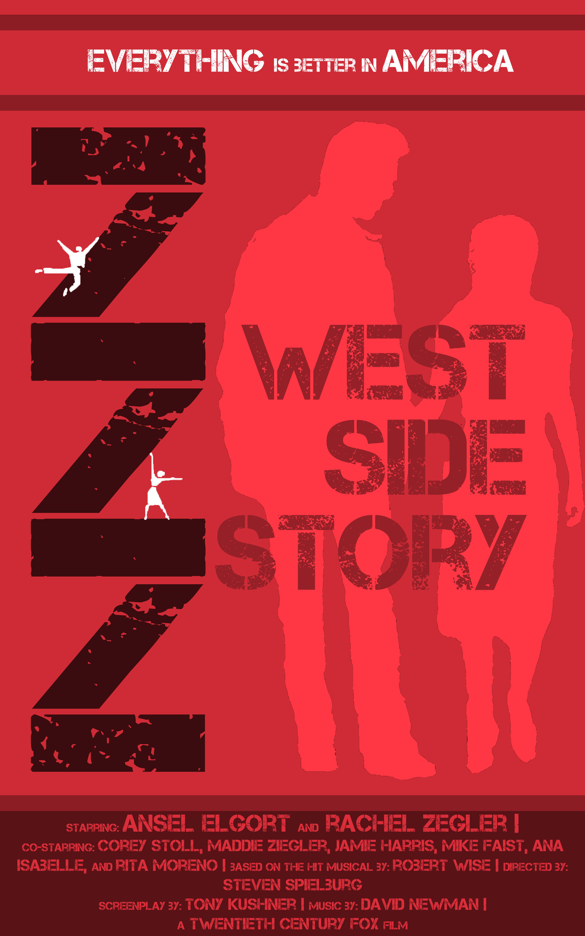 West Side Story Broadway Poster
