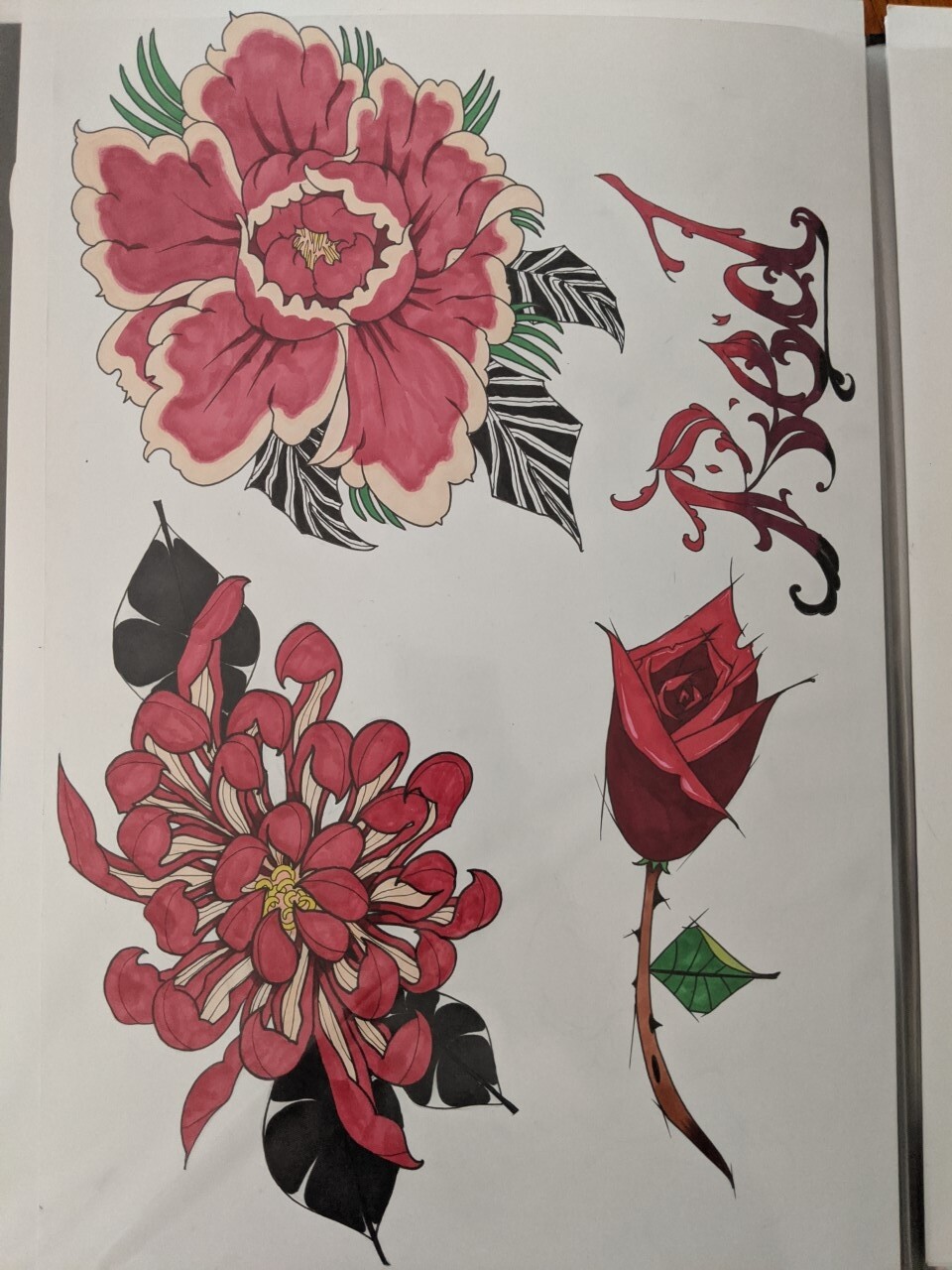 Nicholas Fernandez - tattoo folio