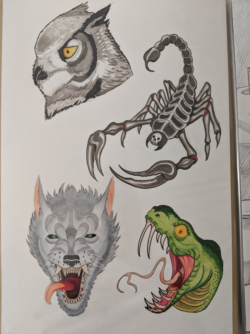 Nicholas Fernandez - tattoo folio