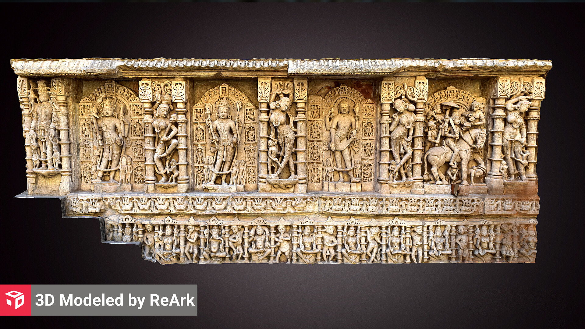 ReArk 3D - Wall Sculpture - Rani Ki Vav